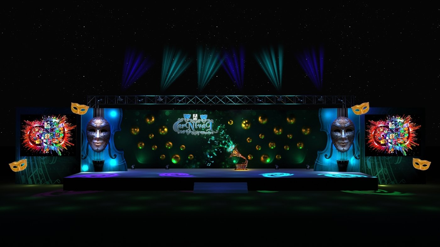 Adobe Carnival Set design by Vivek Gupta at Coroflot.com