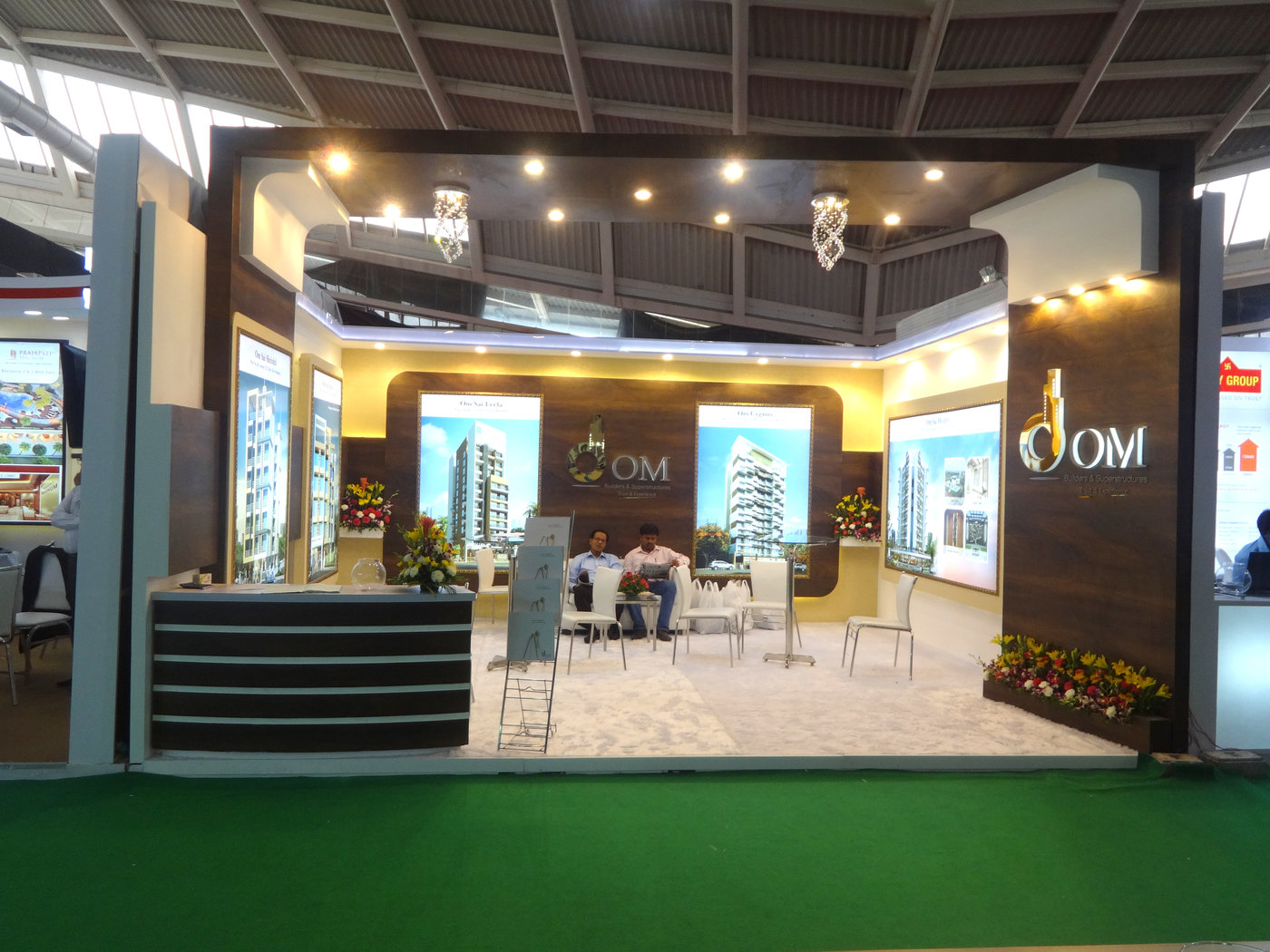 Om developer 6X5 = 30sqm stall CBRE propfair Property exhibition (20 to ...
