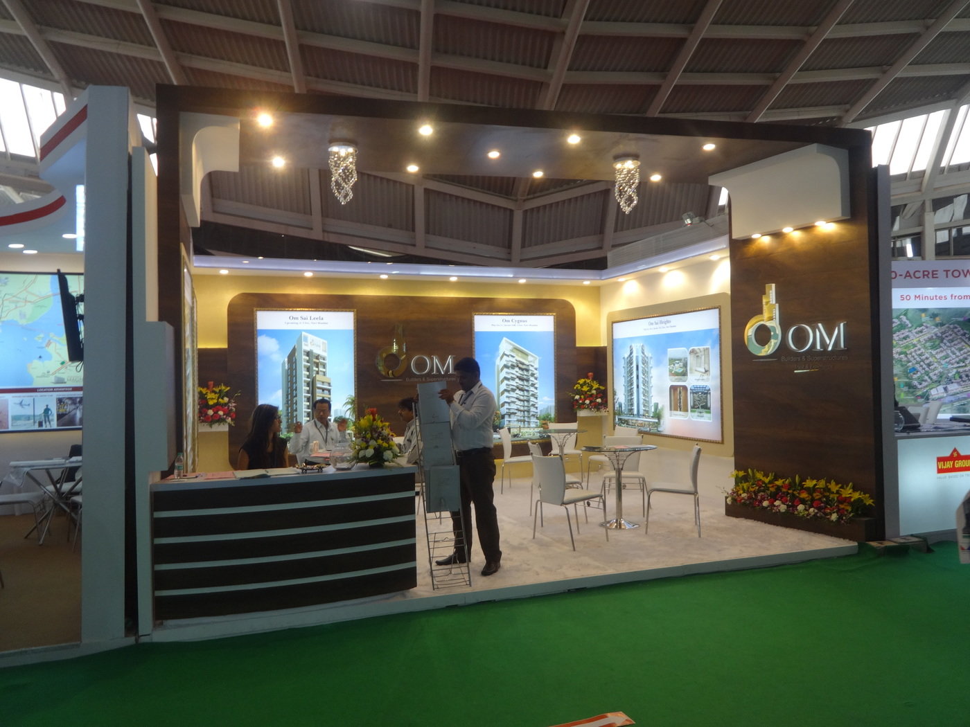 Om developer 6X5 = 30sqm stall CBRE propfair Property exhibition (20 to ...