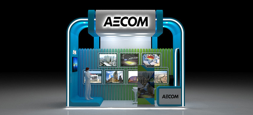 AECOM Booth by Syamsul Rizal at Coroflot.com