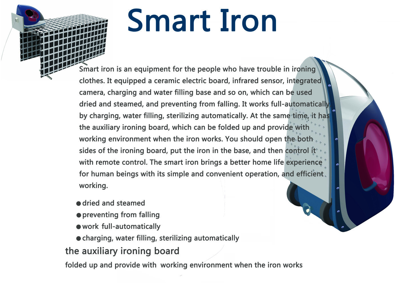 Smart Iron by Lily Wong at Coroflot.com