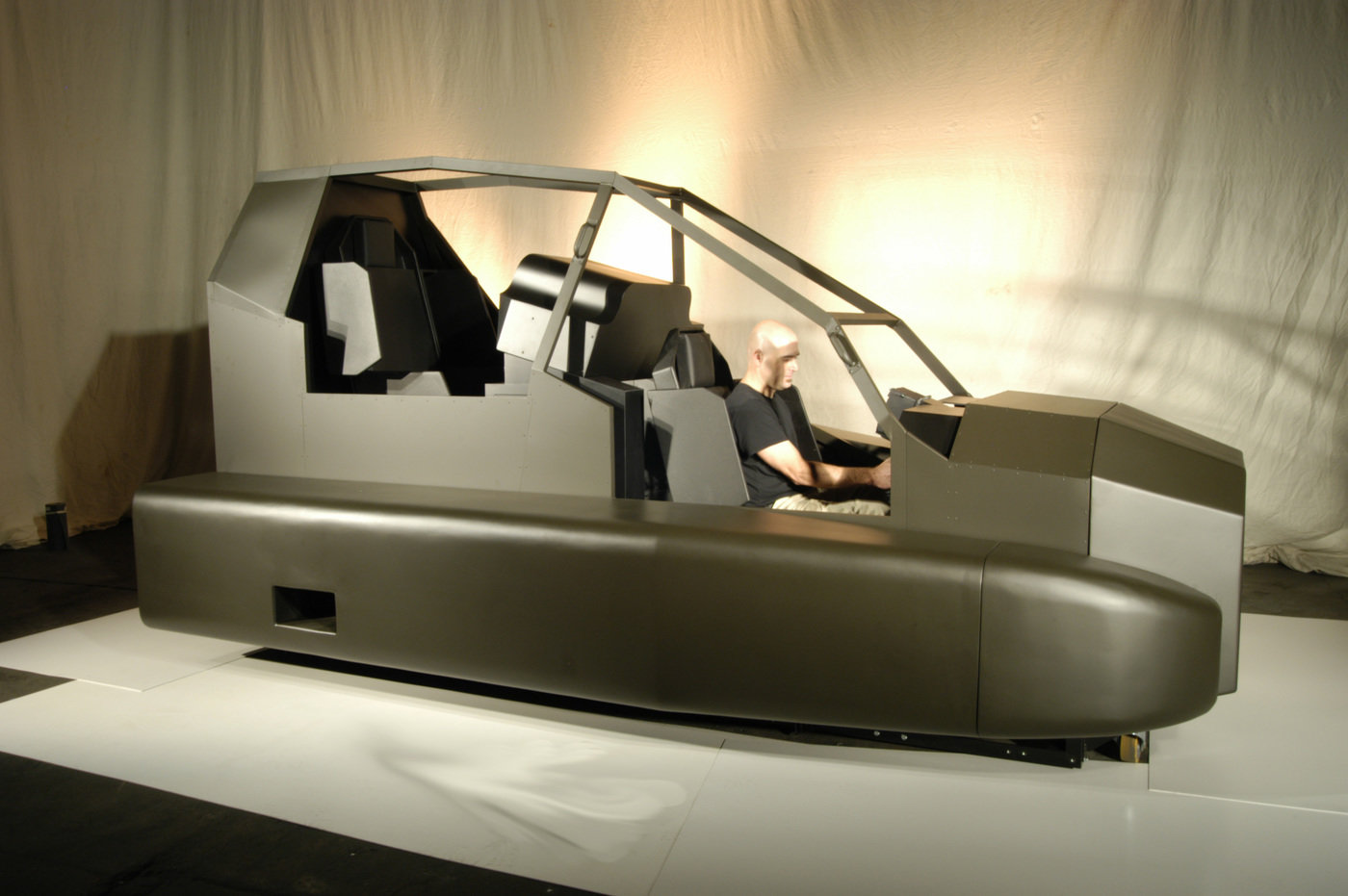 Apache AH-64 helicopter flight simulator by Phillip Yonfa at Coroflot.com