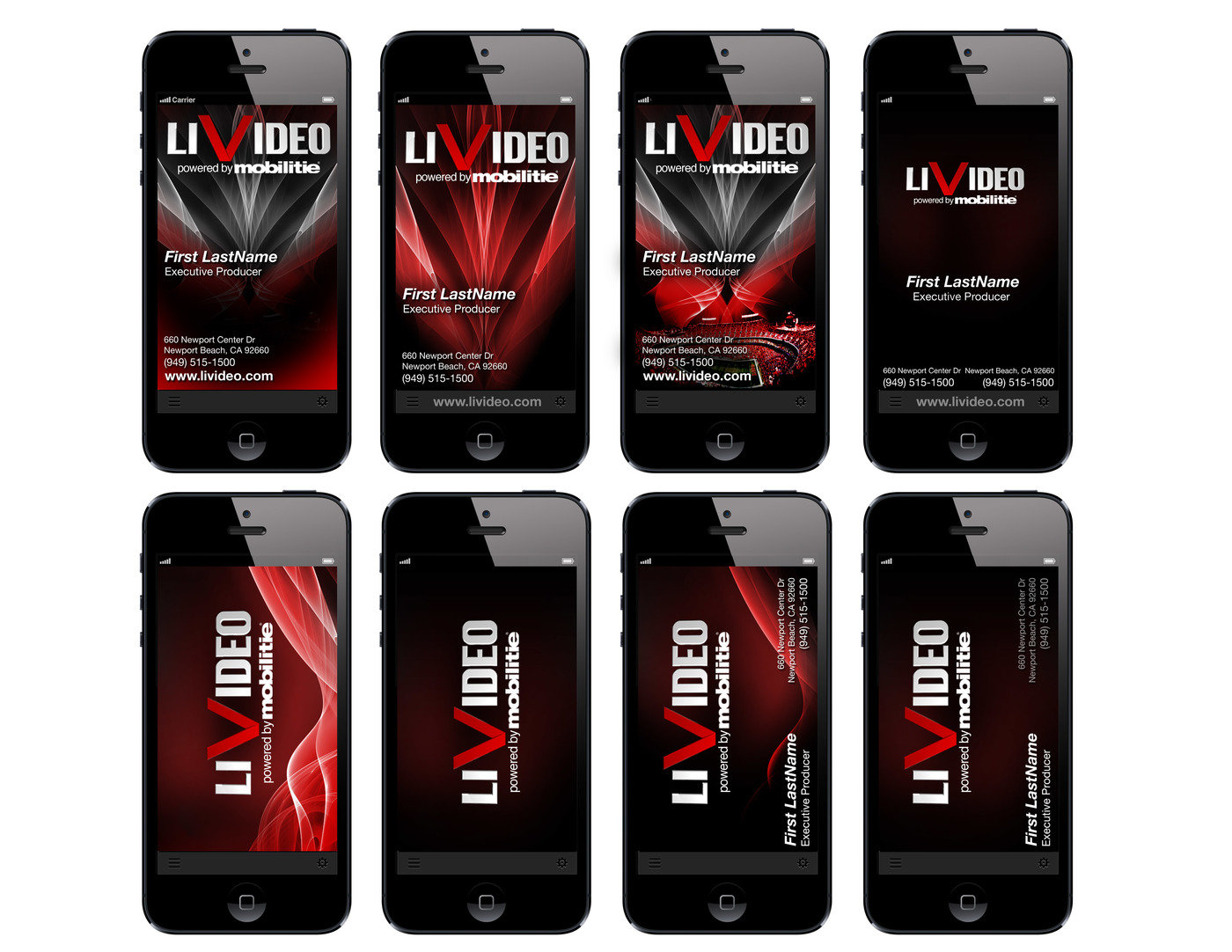 LiVideo powered by Mobilitie by Amanda Richard at Coroflot.com