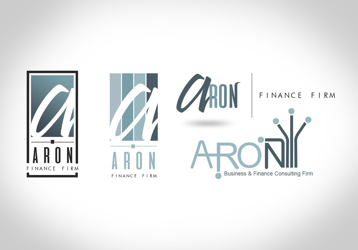 Aron Logo Mockups by Dyron Bailey Jr. at Coroflot.com