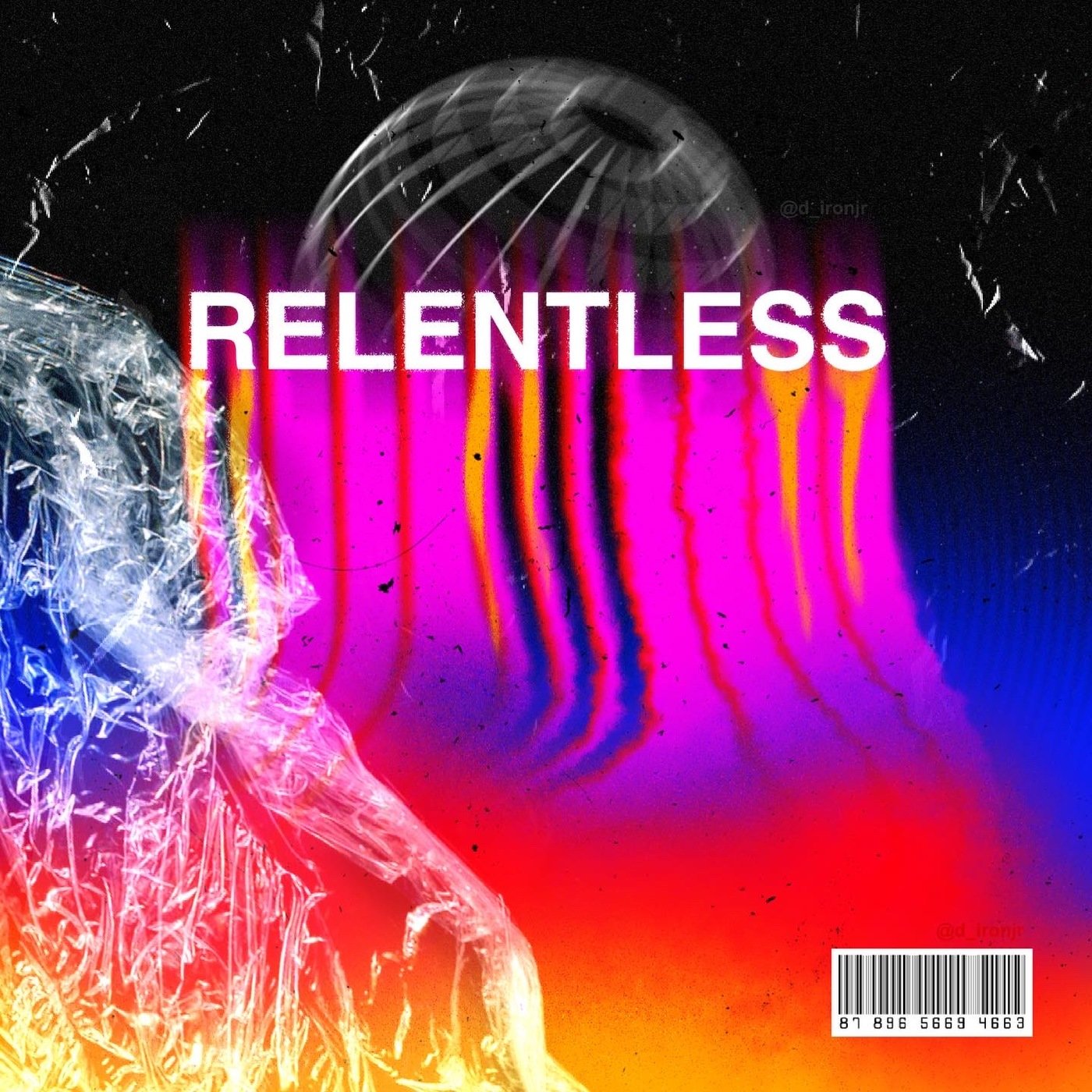 Relentless Cover art by Dyron Bailey Jr. at Coroflot.com