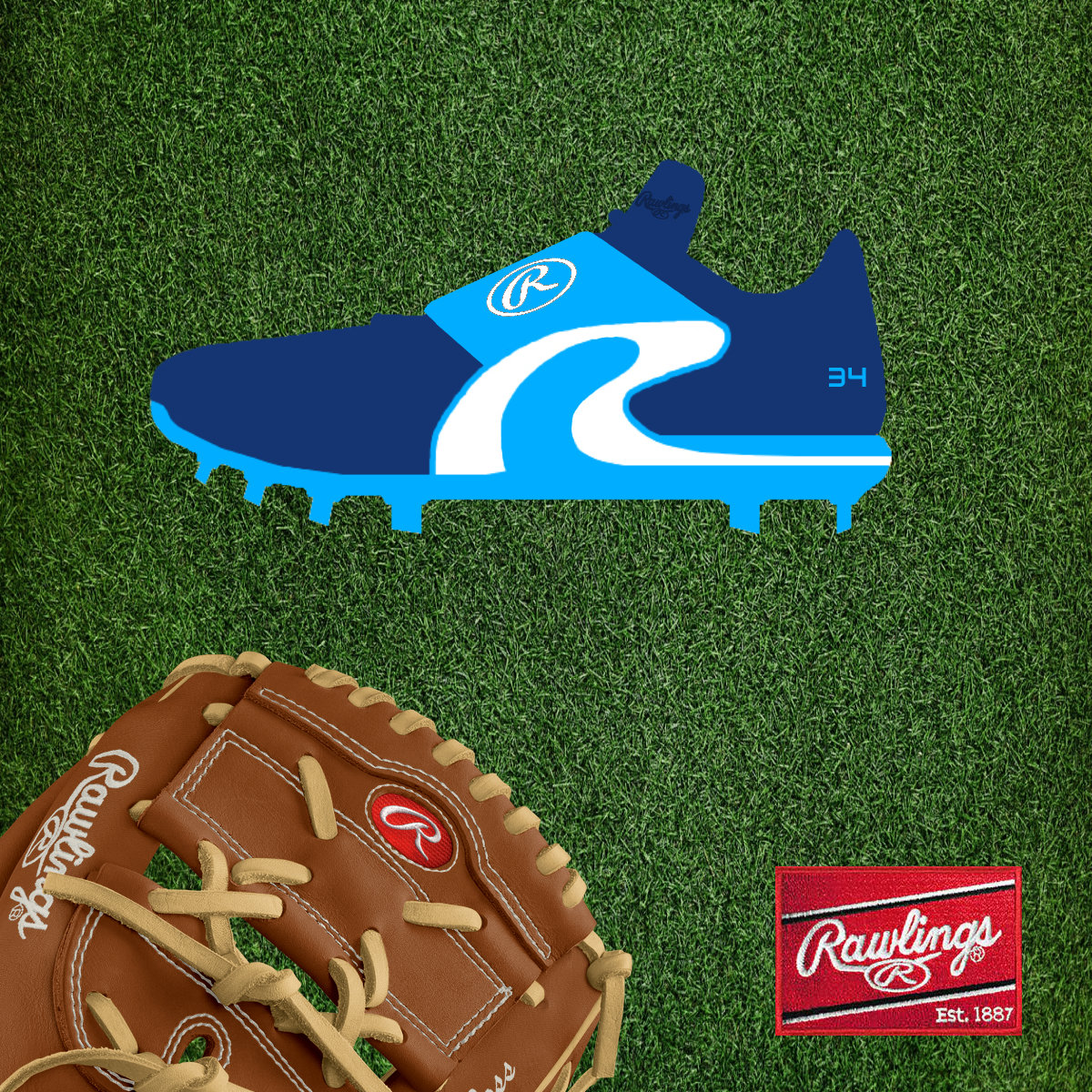 Rawlings Cleats by Tak Mickey at Coroflot.com
