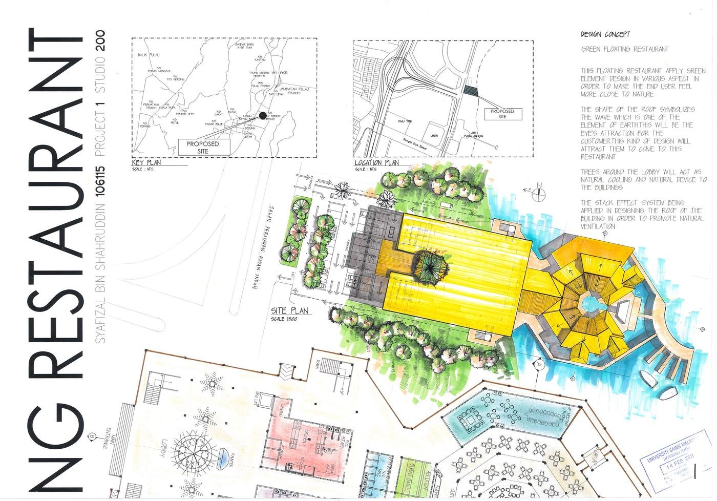 Floating Restaurant ( Studio 200 ) by syafizal shahruddin at Coroflot.com