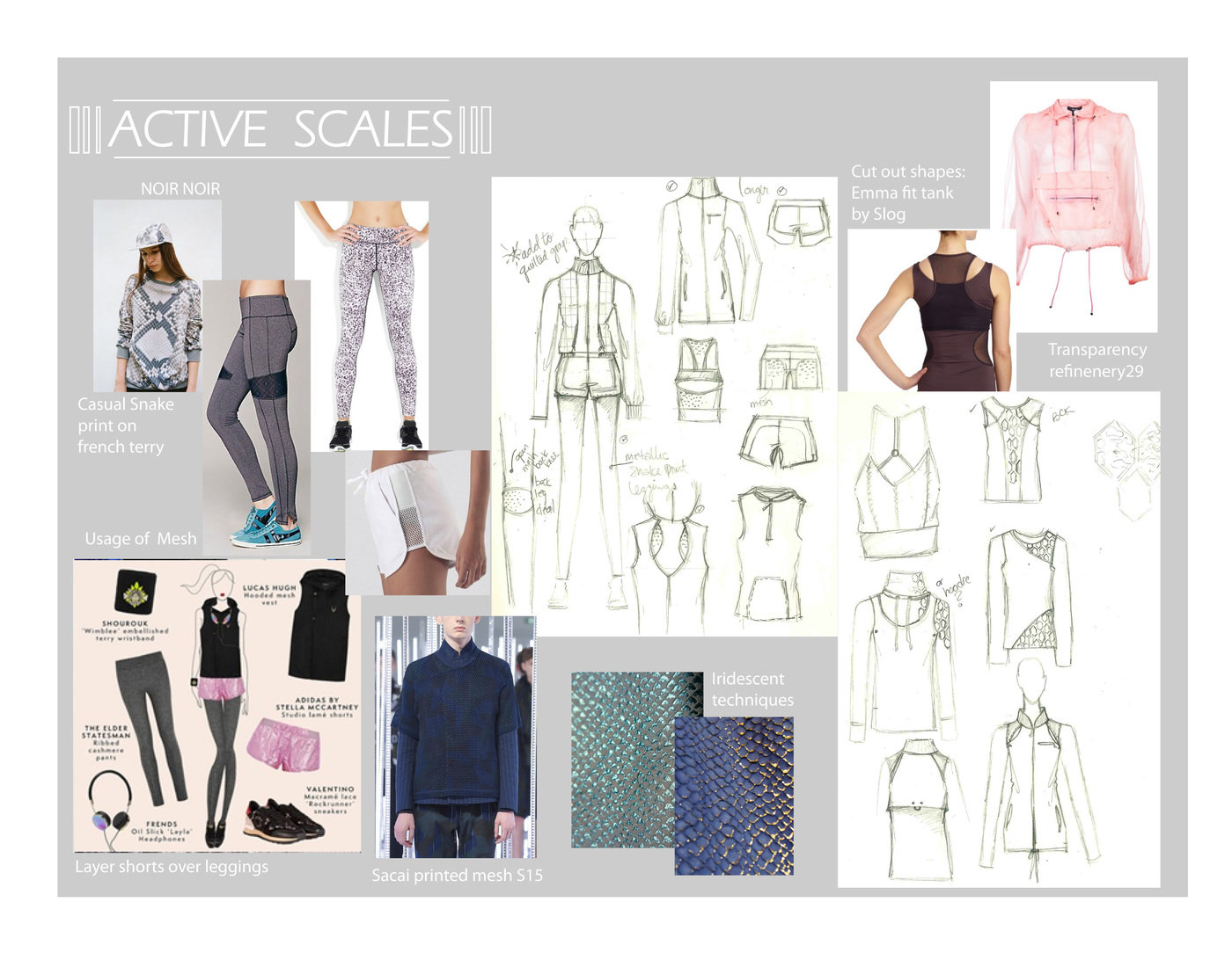 Active Scales Collection by LILIANA BRITTON at Coroflot.com