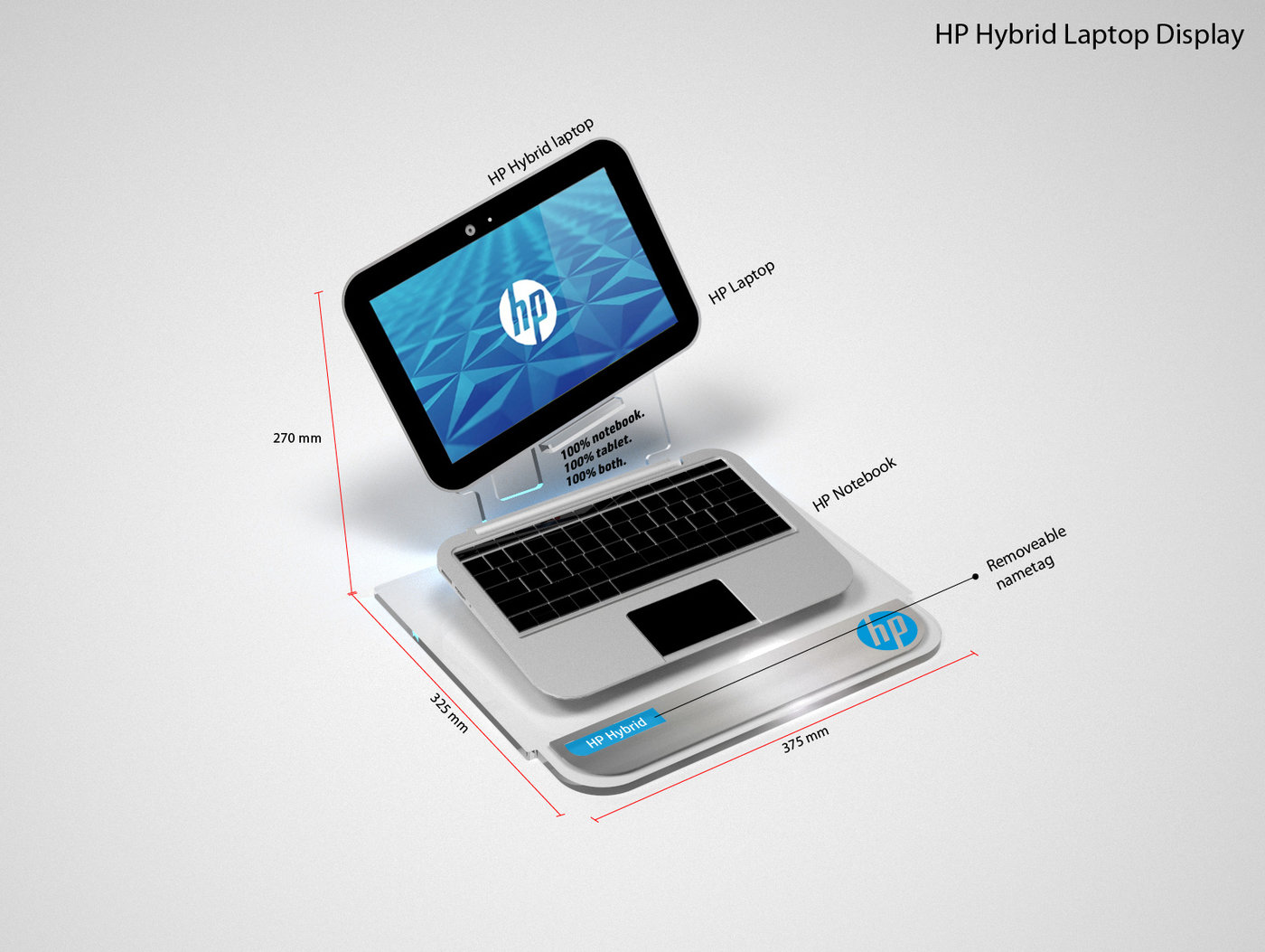 HP | Notebook Display by Iyan Suyanto at Coroflot.com