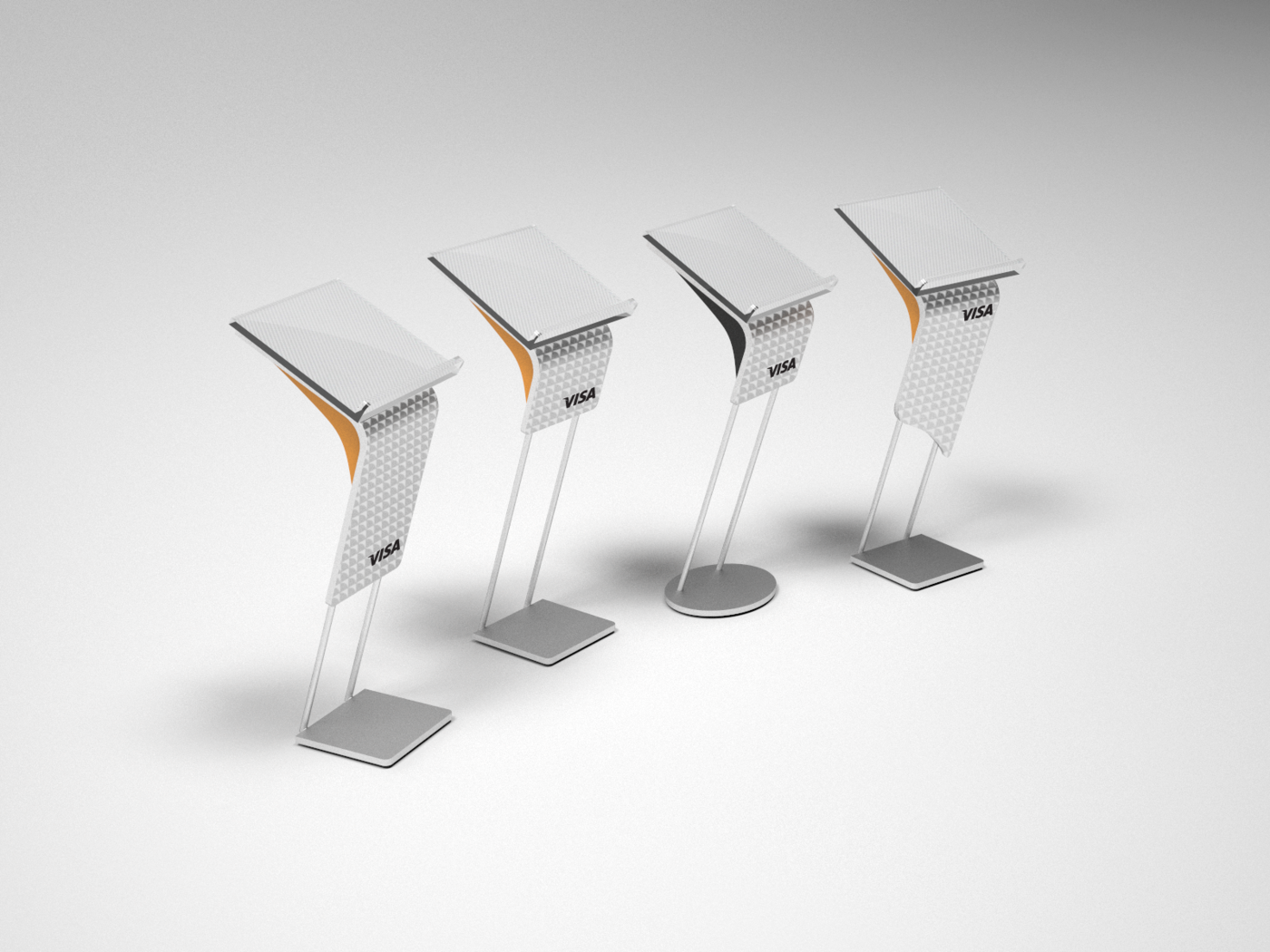 Visa | Menu Stand by Iyan Suyanto at Coroflot.com