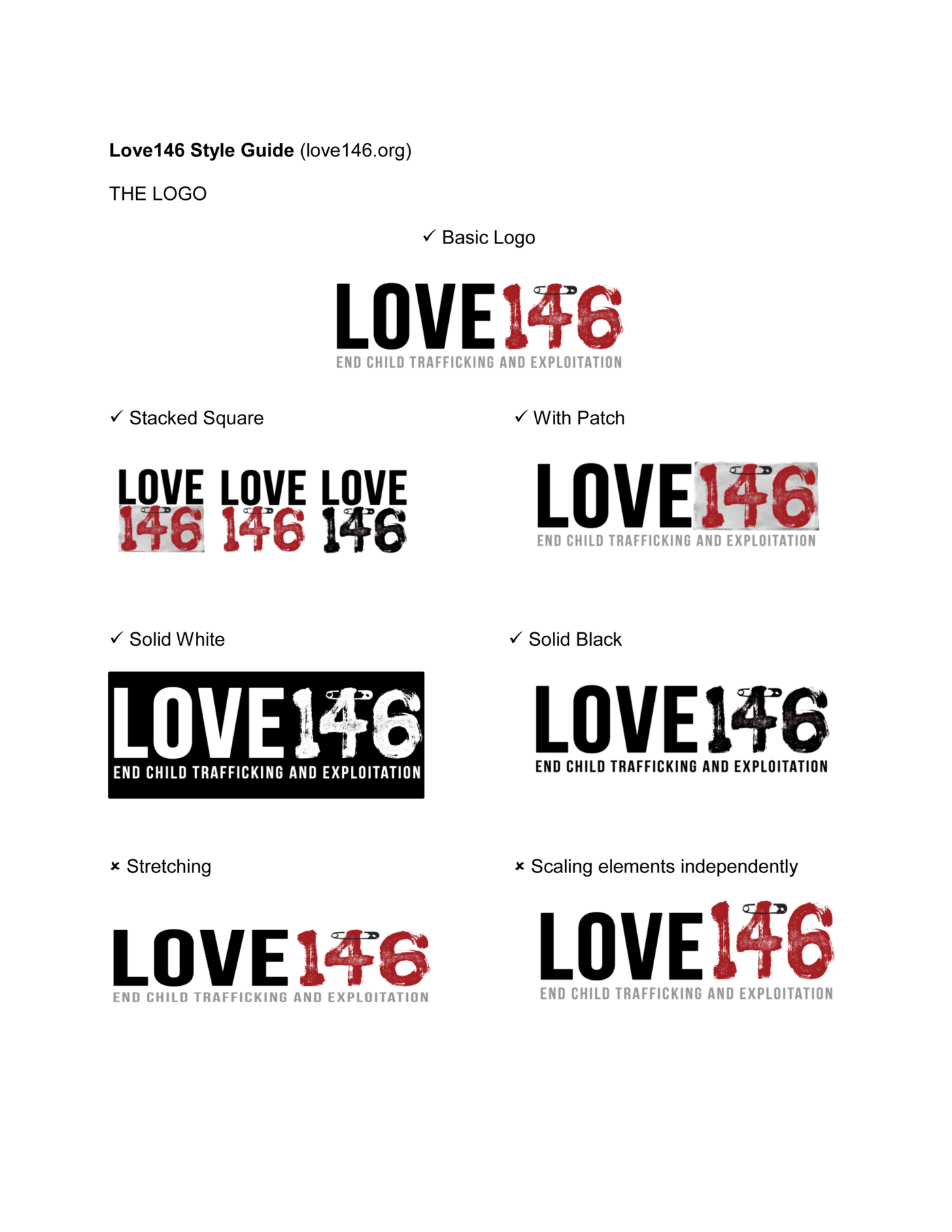 A Non-Traditional Advertising Campaign for Love146 by Nikki Naoe at ...