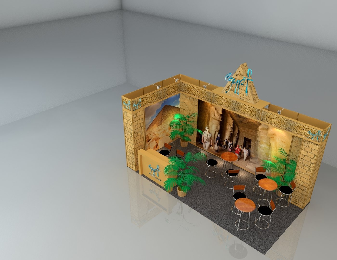 Egypt Booth @ Philippine Travel Tour Expo by Richard Gemaguim at ...