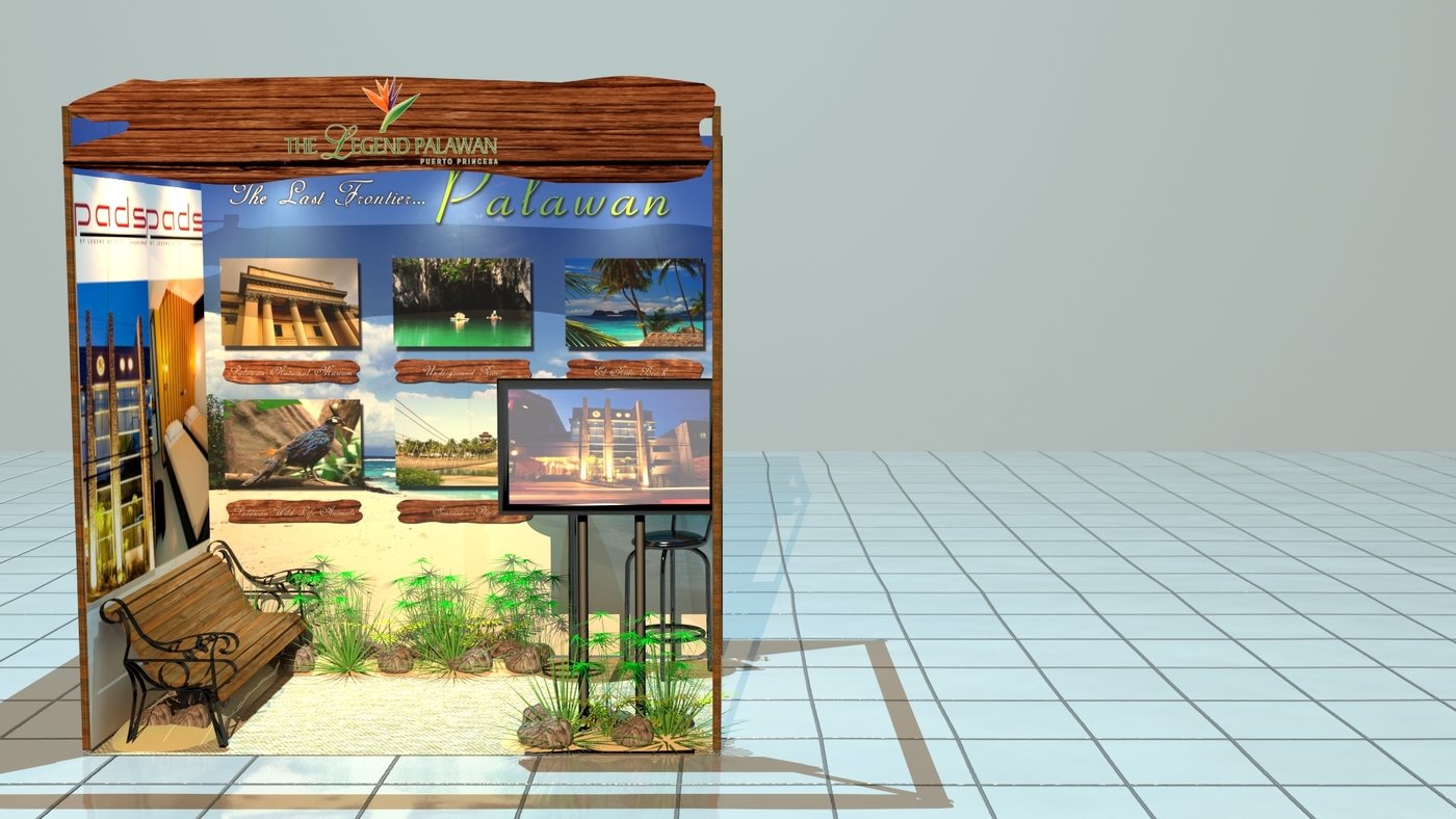 The Legend Palawan Booth Design Proposal by Richard Gemaguim at ...