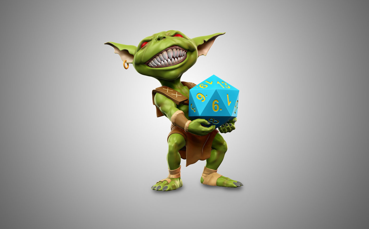 Pathfinder Goblin - Diamond Select Toys by Thomas Chouinard at Coroflot.com