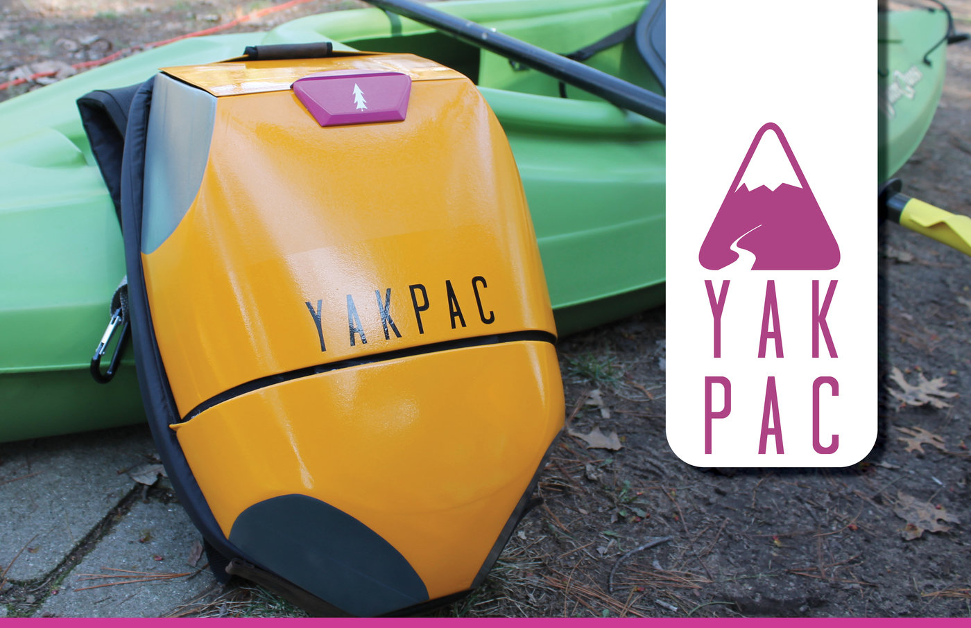 Yakpac kayaking backpack & deckbag by Jesse Carlin at Coroflot.com