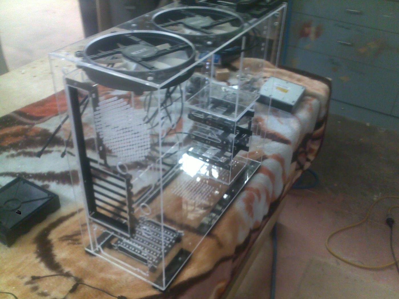 Acrylic PC case 1 by Keanu John Bullock at Coroflot.com