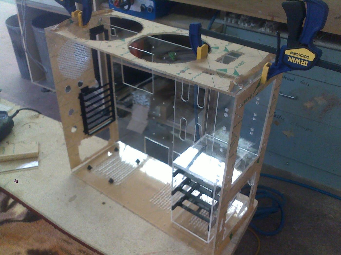 Acrylic PC case 1 by Keanu John Bullock at Coroflot.com