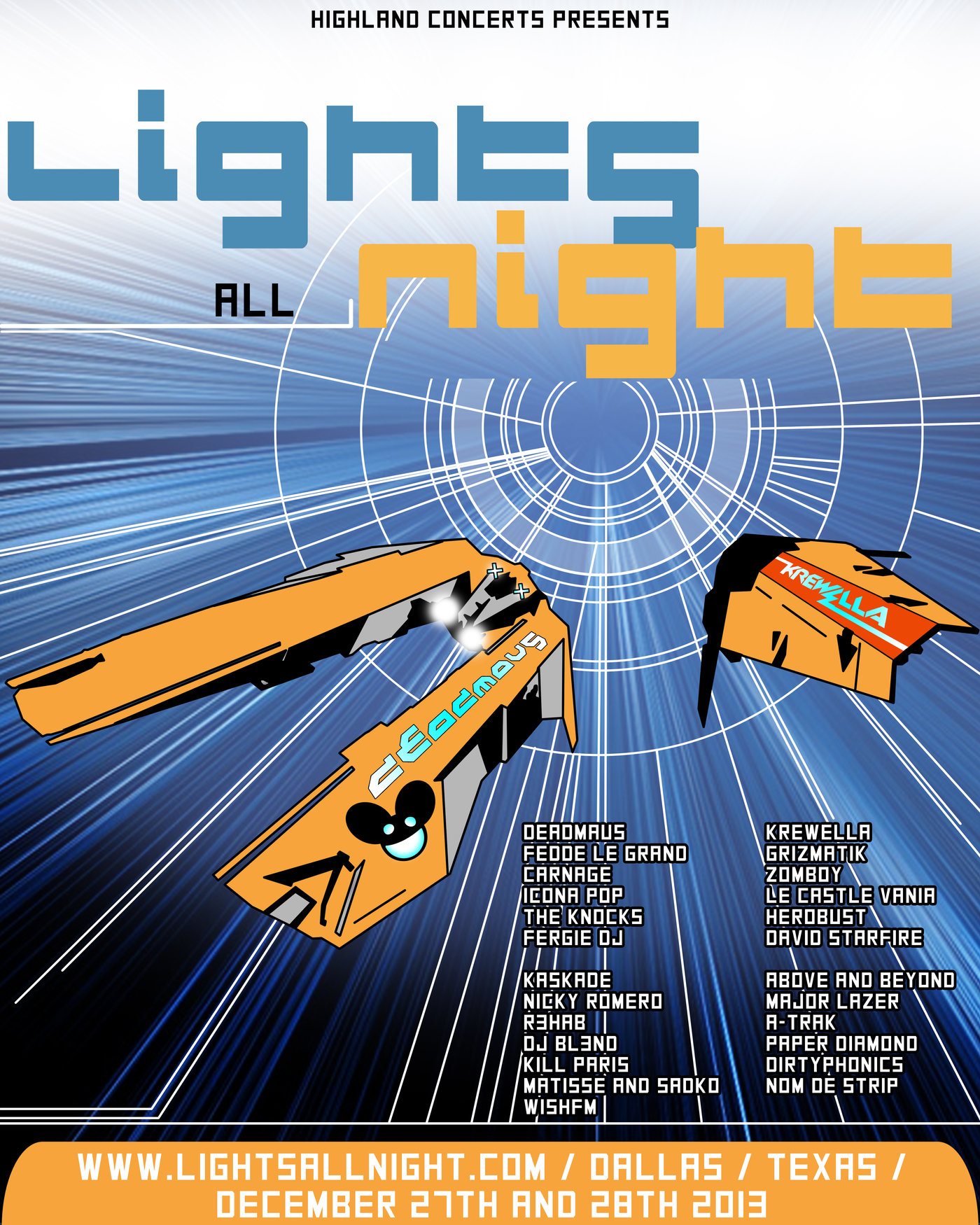 Lights All Night Posters by James McLarney at Coroflot.com