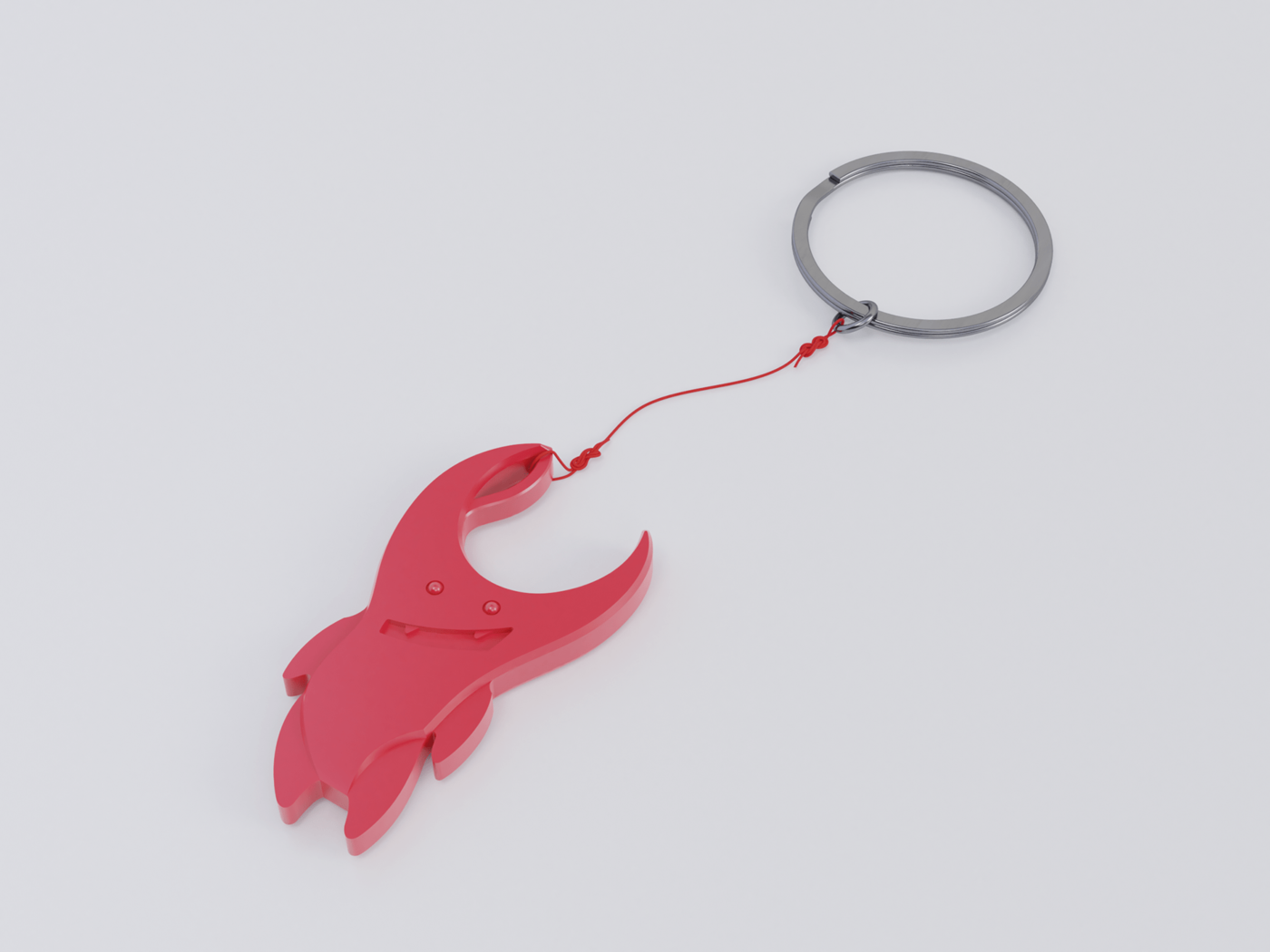 Keychain "Devil" by Nikolay Rezantcev at Coroflot.com