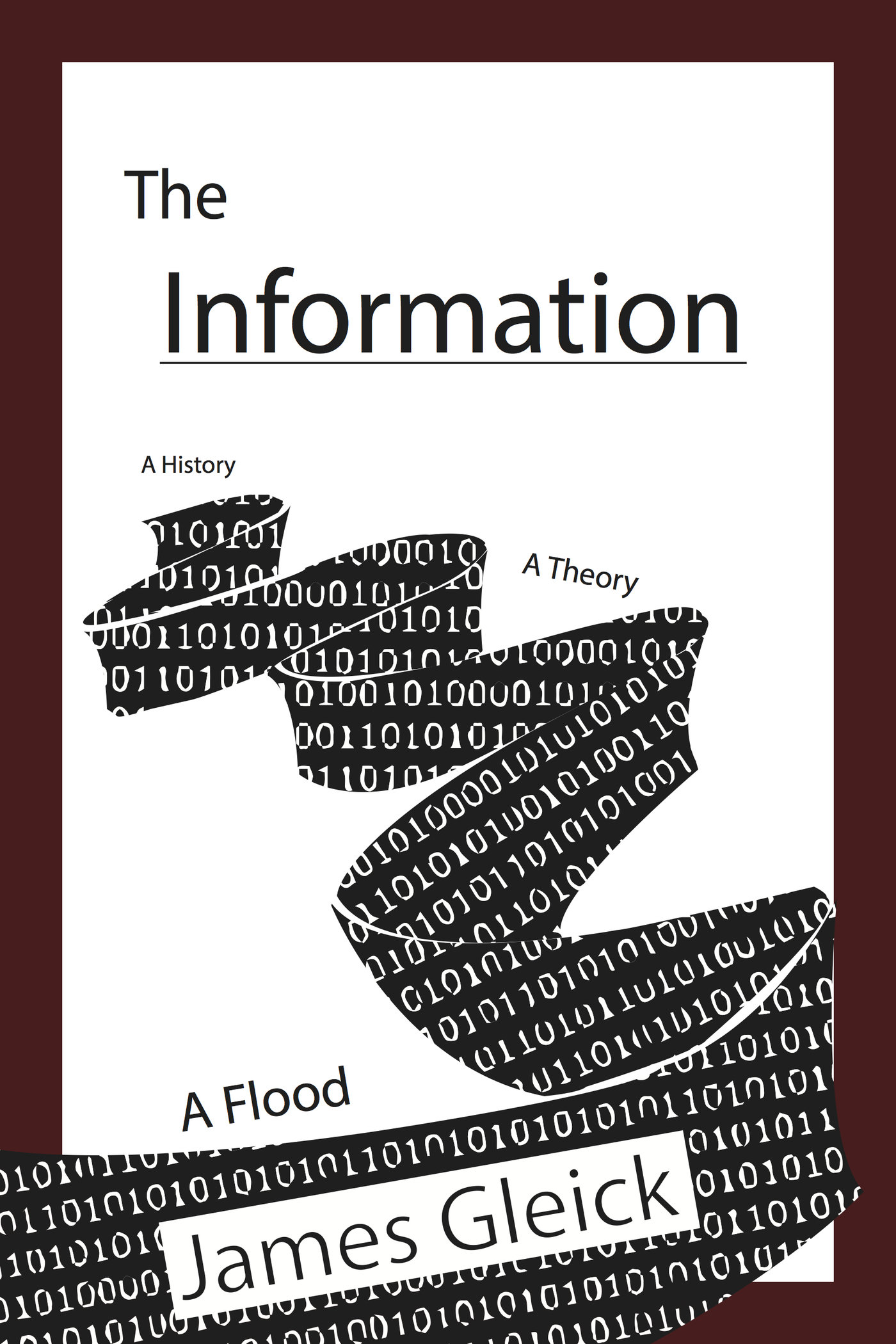 "The Information" Book Cover Project by Long Le at Coroflot.com