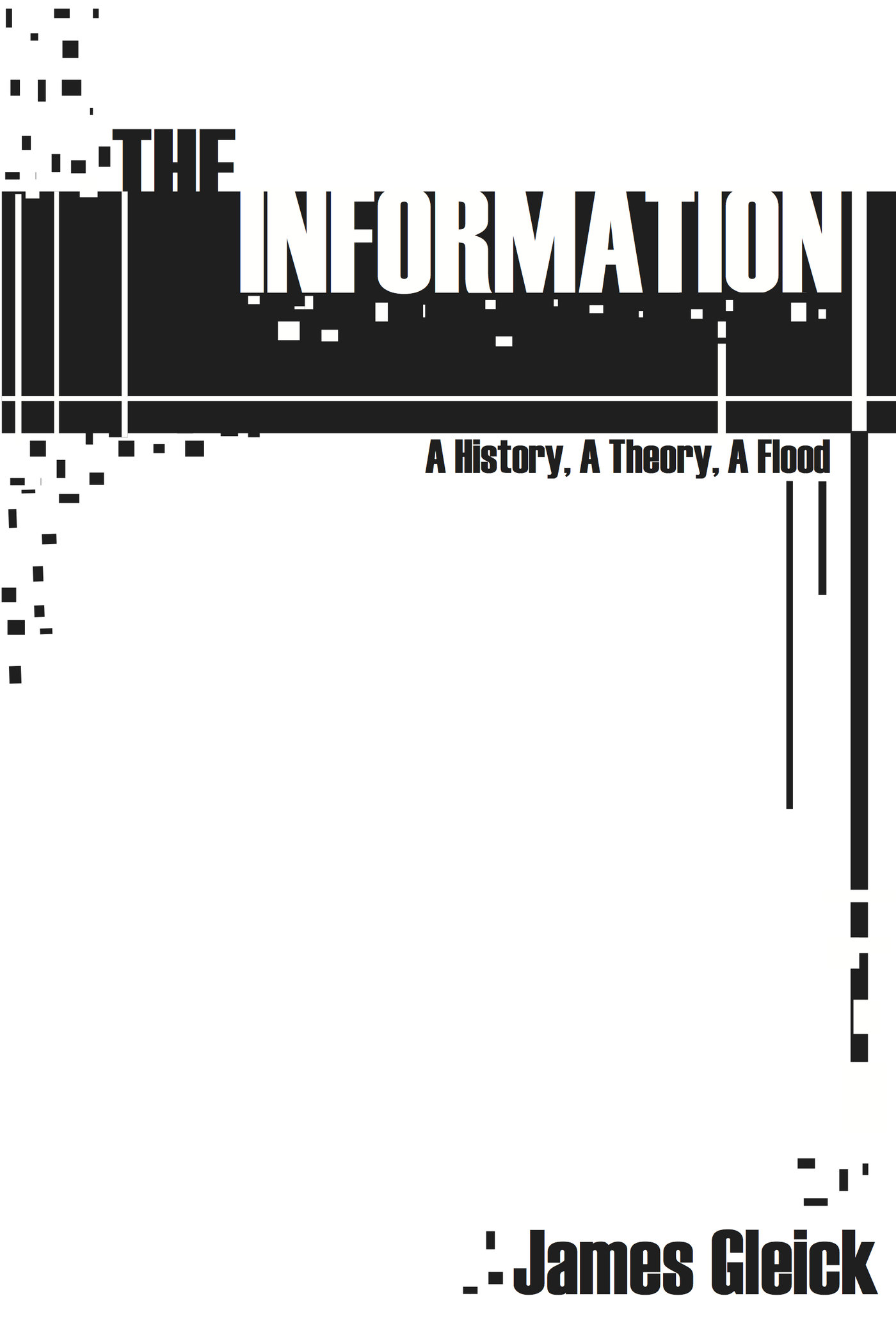 "The Information" Book Cover Project by Long Le at Coroflot.com