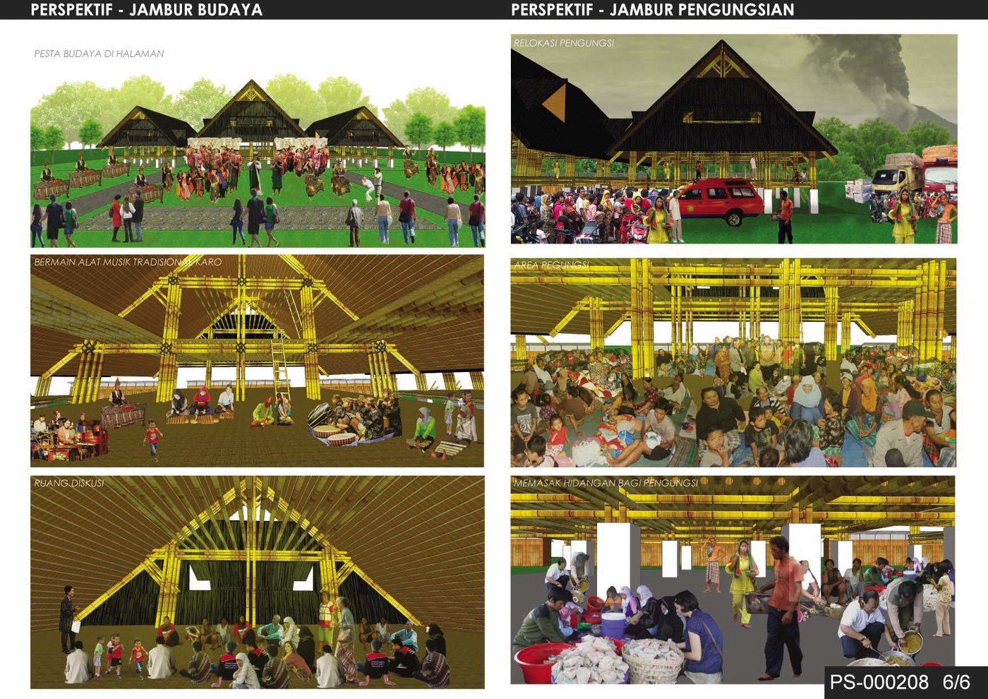 Jambur Bambu Karo - Propan Award Arsitektur Nusantara by Robert ...