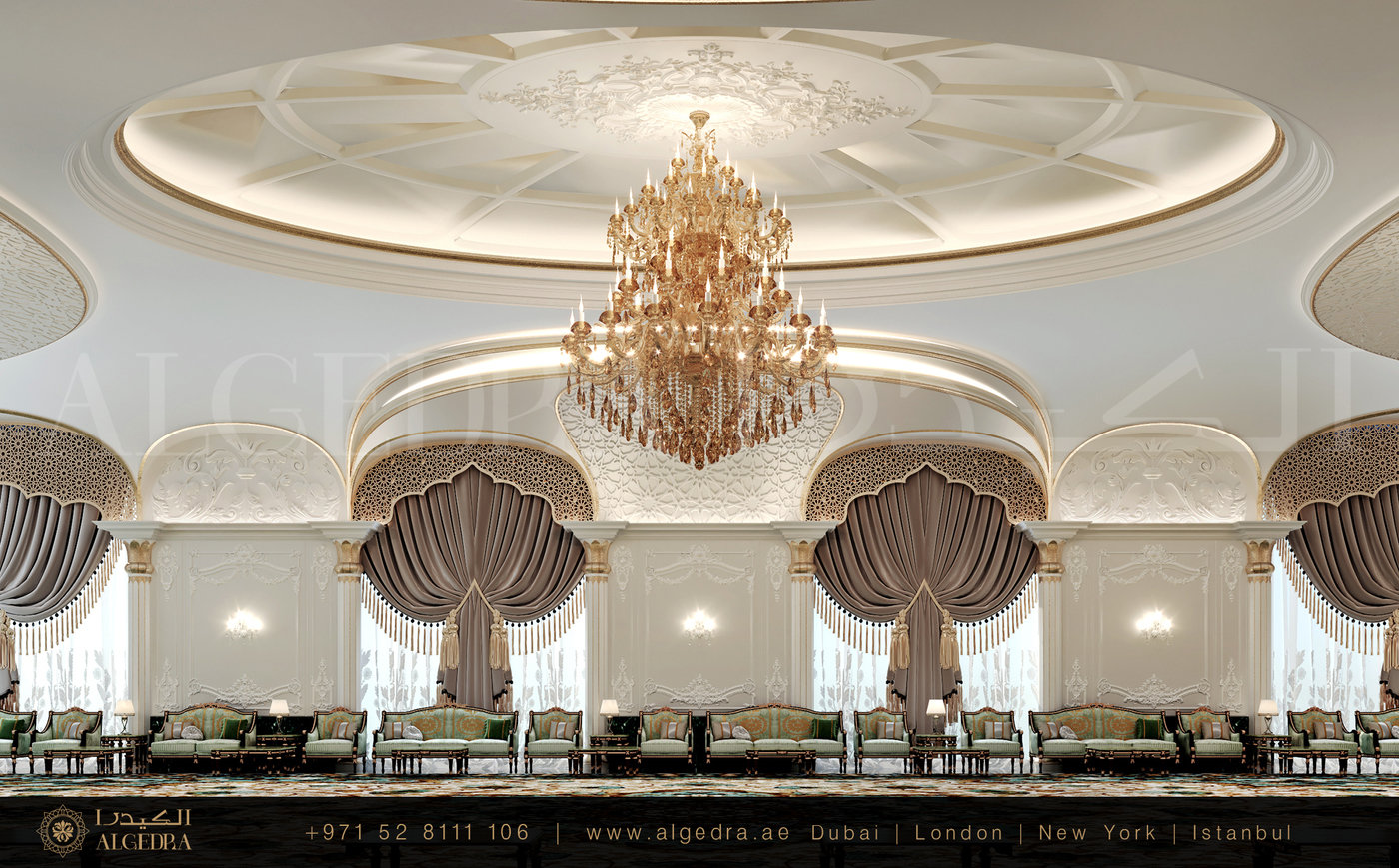 Classic Majlis Design by ALGEDRA Interior Design at Coroflot.com