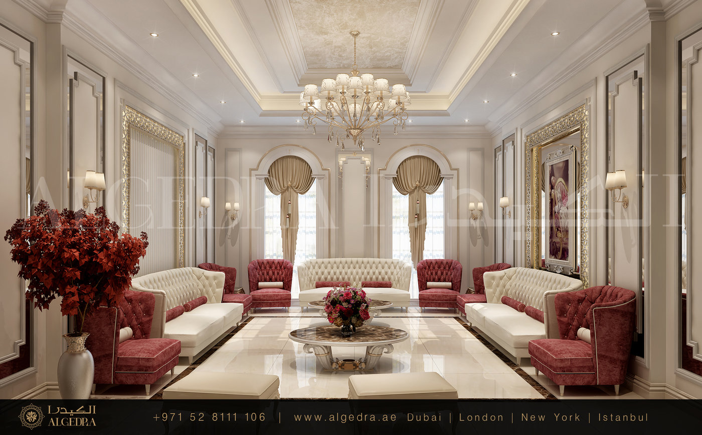 Modern Majlis Design by ALGEDRA Interior Design at Coroflot.com