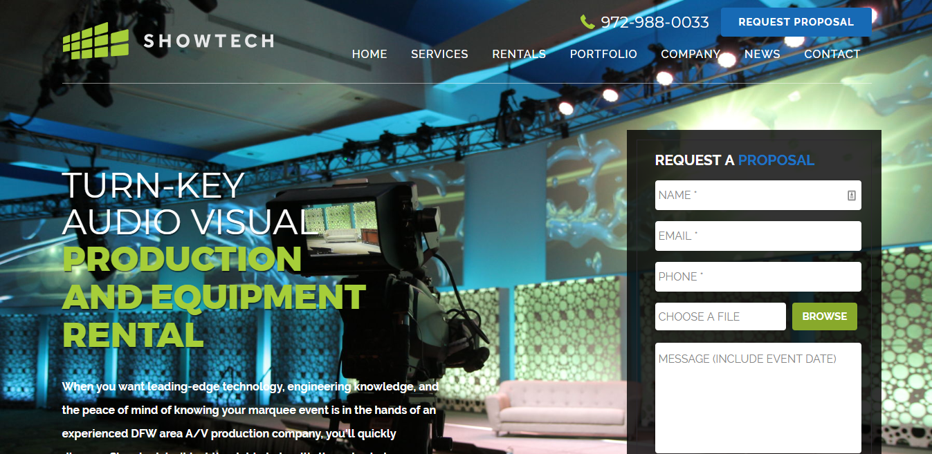 Showtech Productions by Matt Bowman at Coroflot.com