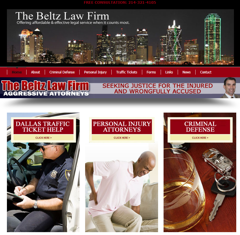 The Beltz Law Firm by Matt Bowman at Coroflot.com