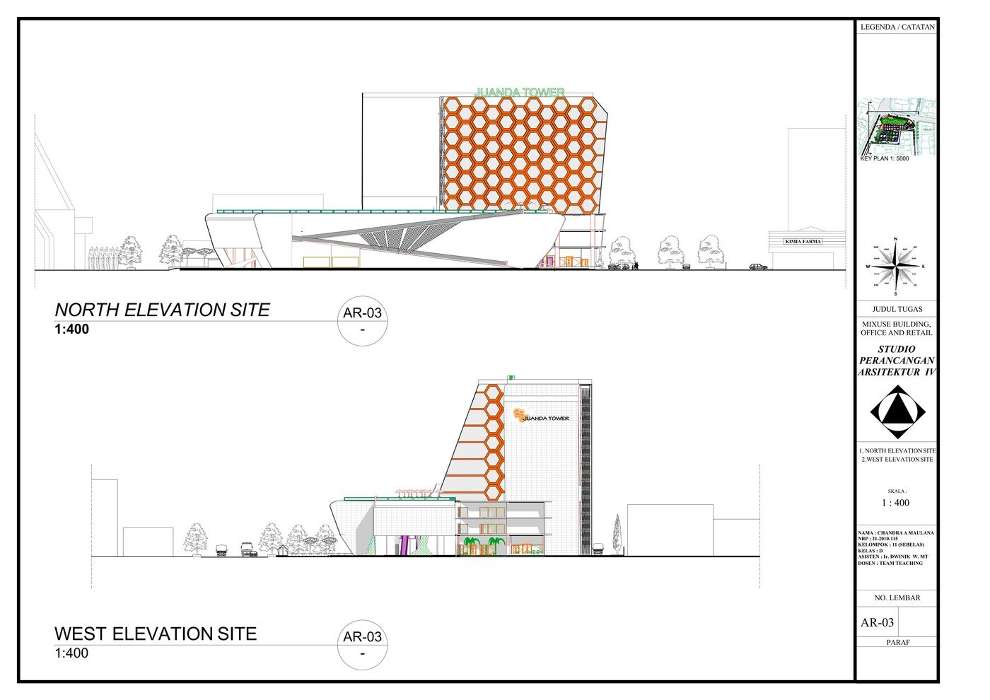 STUDIO PERANCANGAN ARSITEKTUR 6 by Chandra A Maulana at Coroflot.com