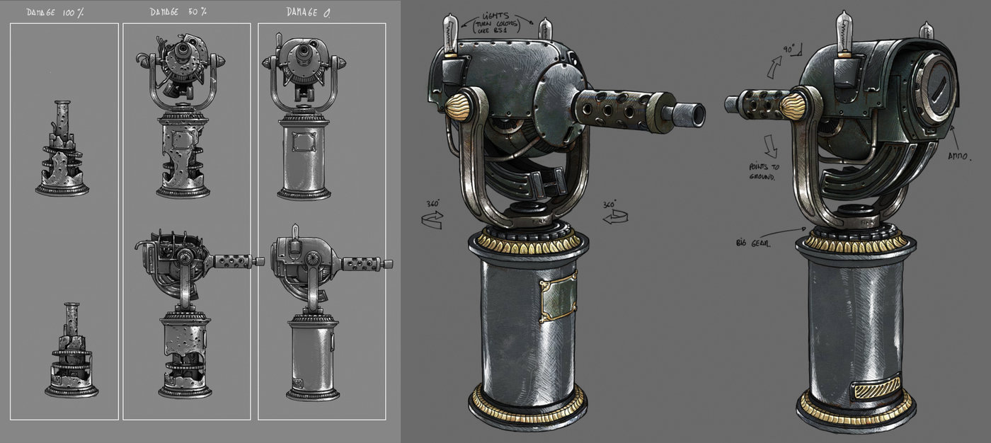 Bioshock Infinite by Mauricio Tejerina at Coroflot.com