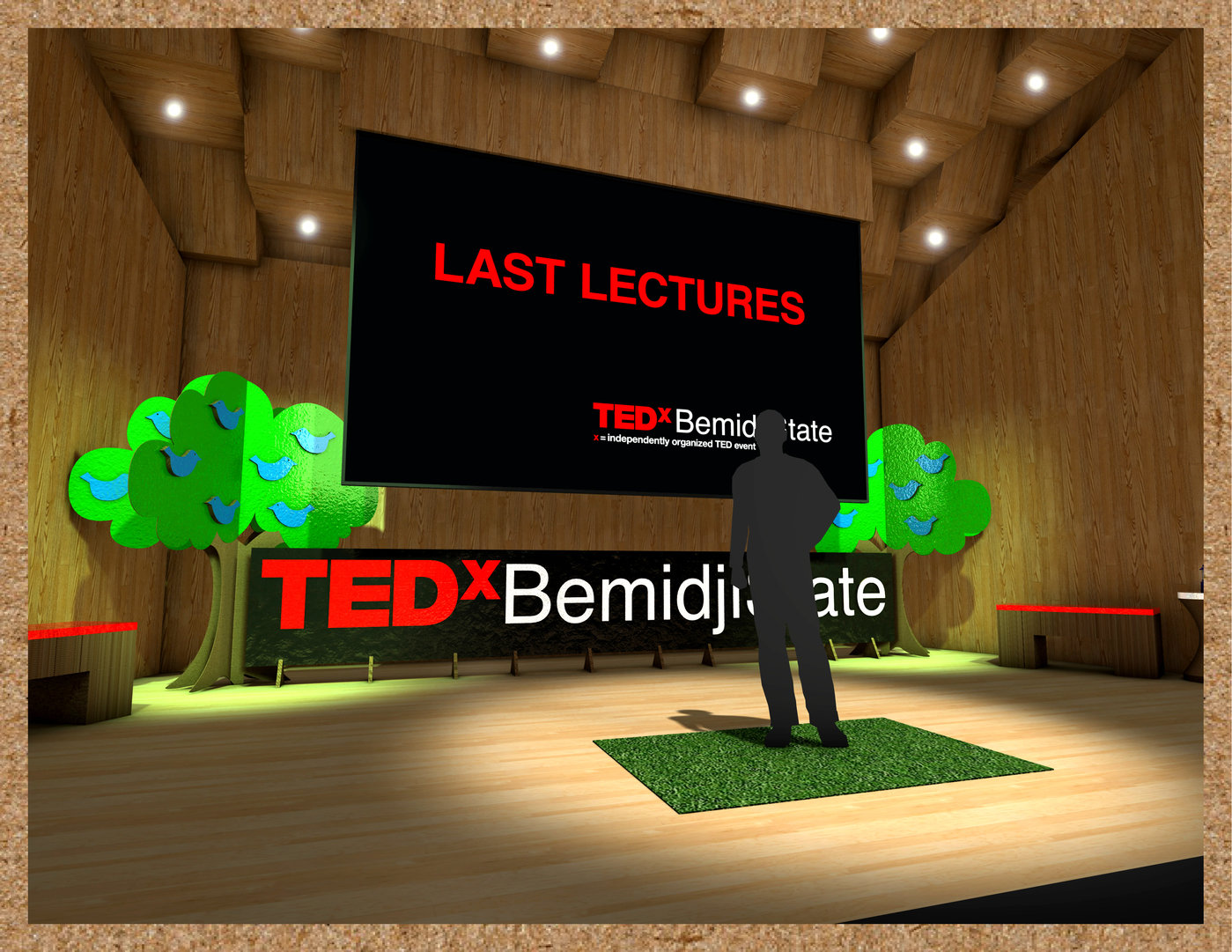 TEDx Stage Design by Krista Lauer at Coroflot.com