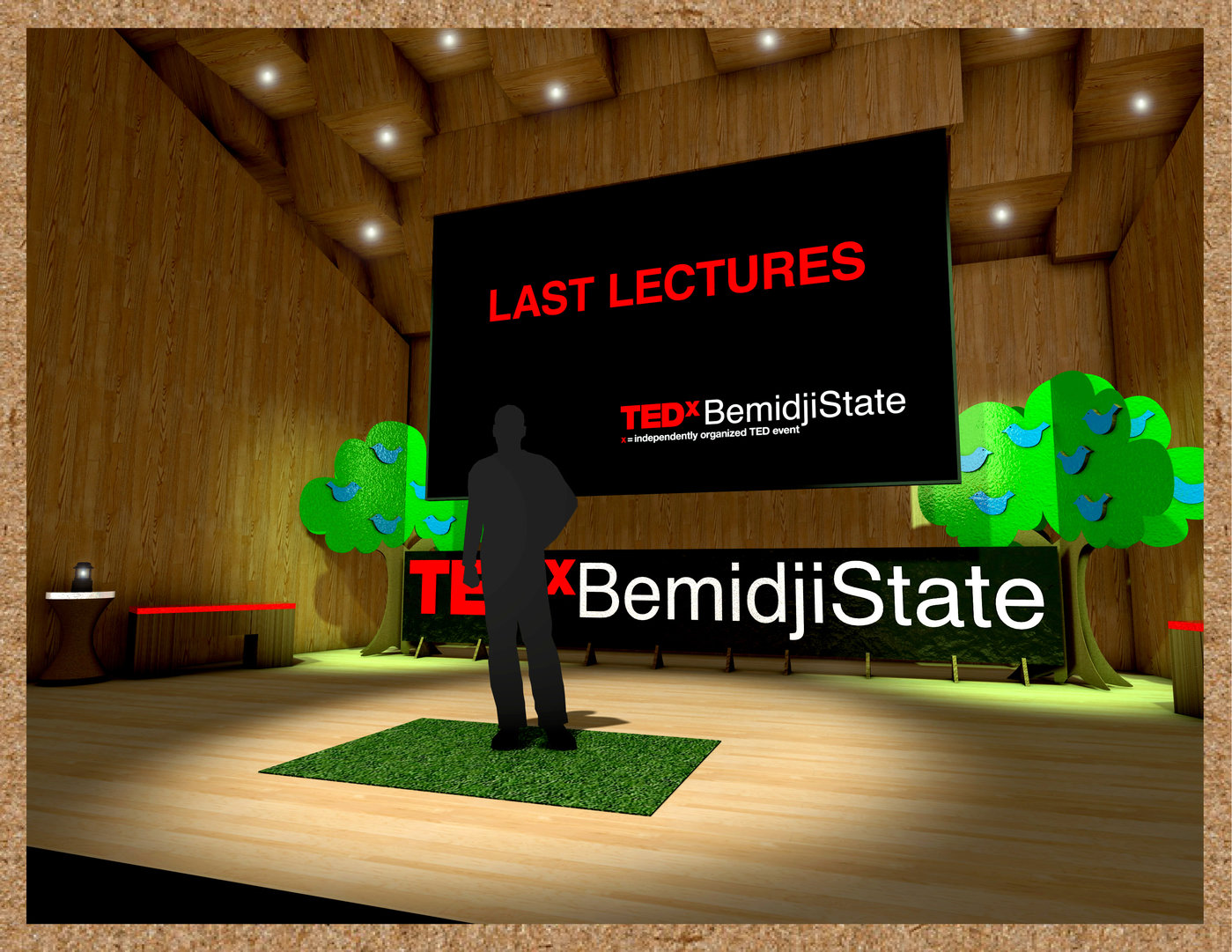 TEDx Stage Design by Krista Lauer at Coroflot.com