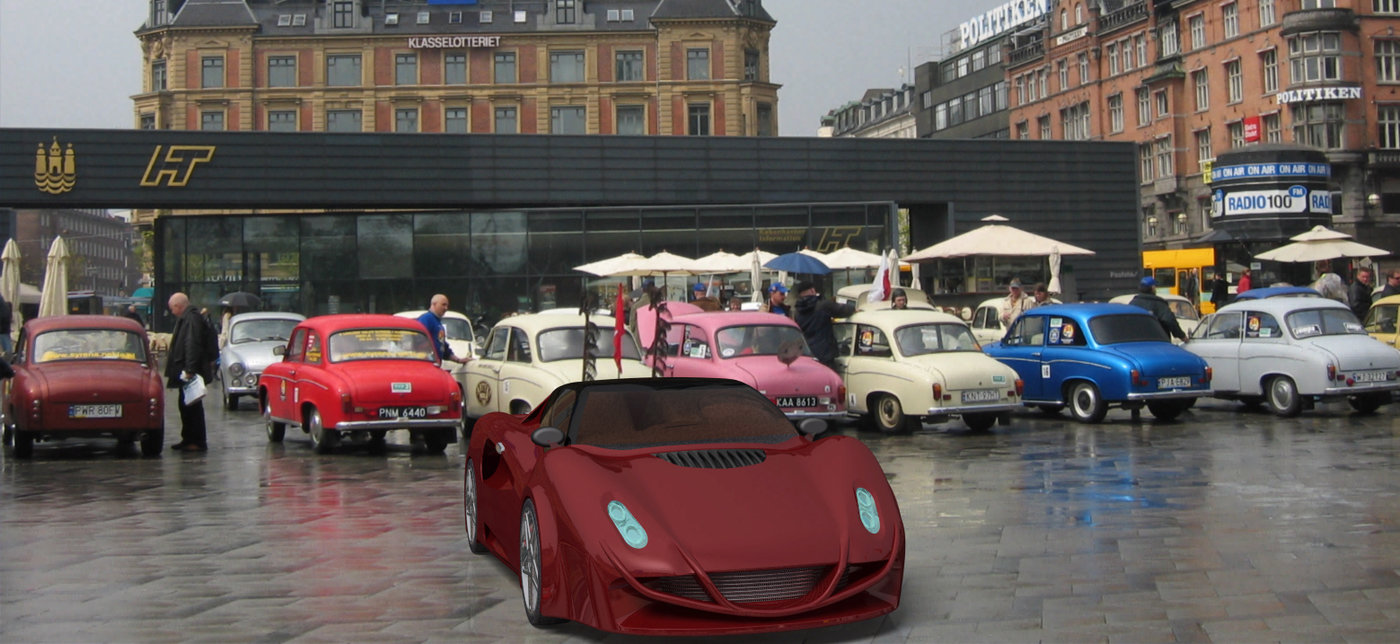 Ferrari Dino 306 GTB by Domenico Fosco at Coroflot.com