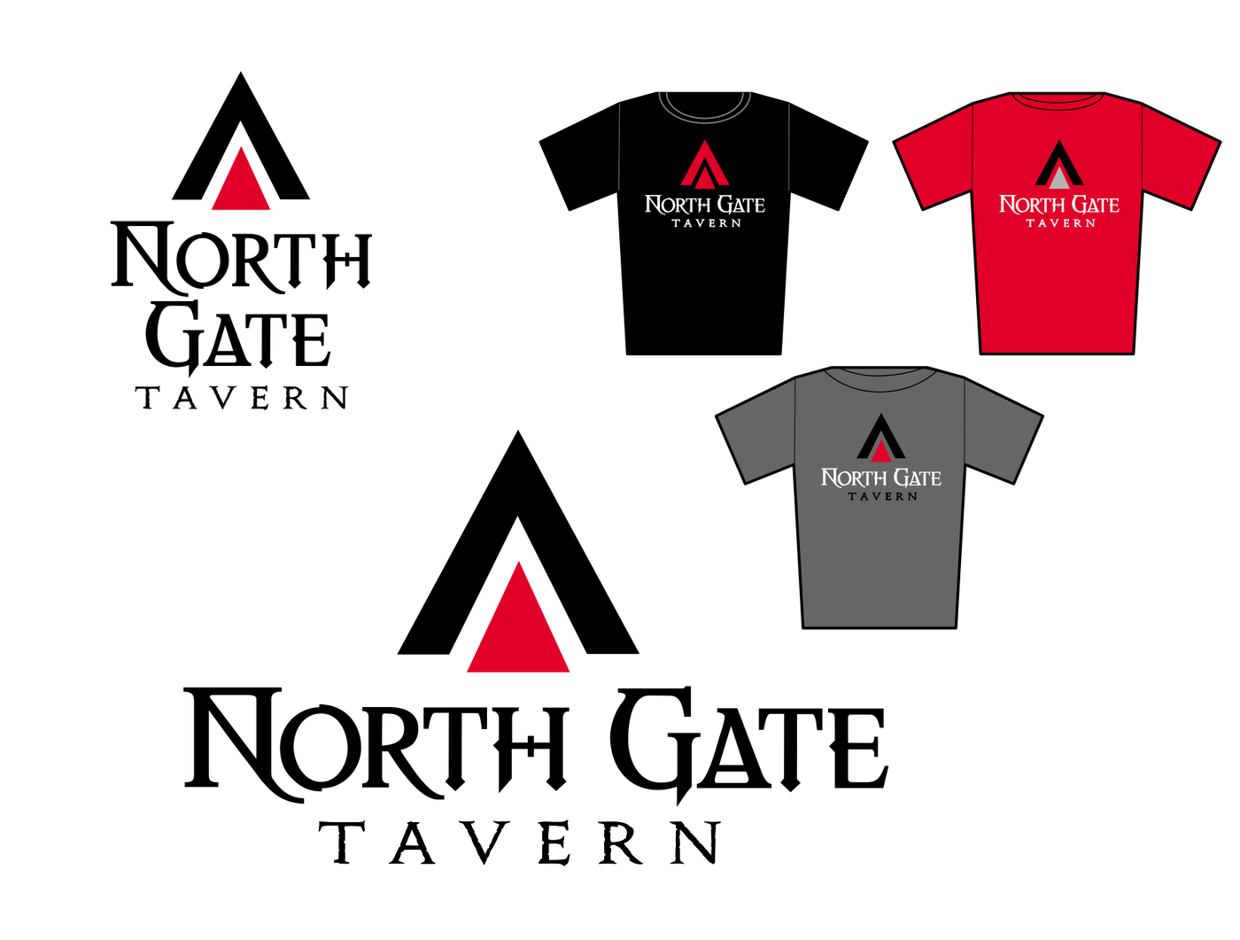 North Gate - Logo Design by Gary Godby at Coroflot.com