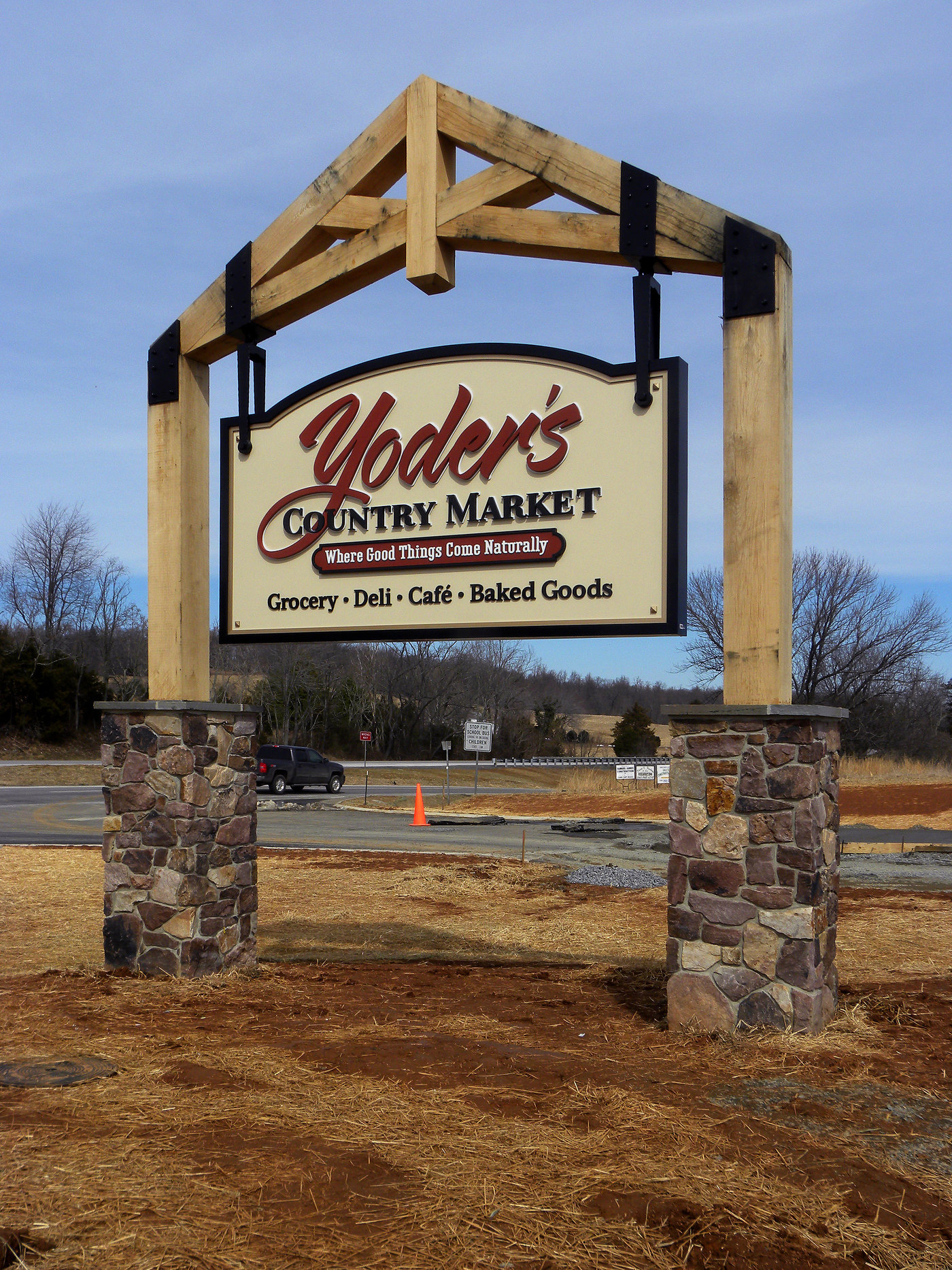 Yoder's Market Sign Design by Gary Godby at Coroflot.com