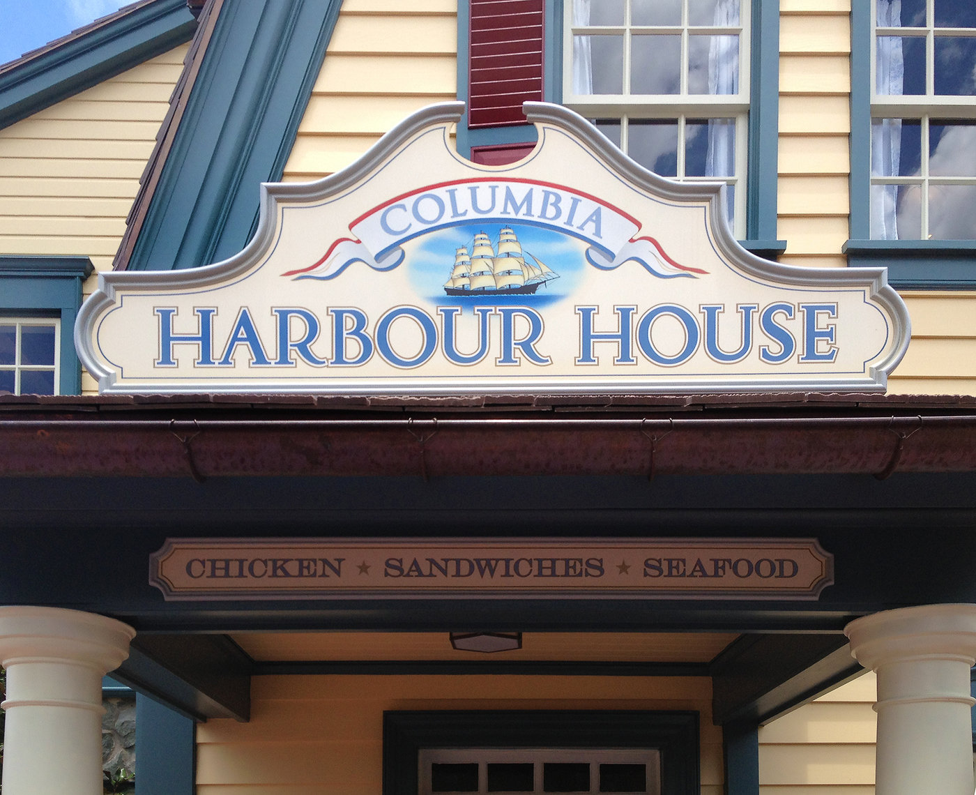 Columbia Harbor House Sign Design. by Gary Godby at Coroflot.com