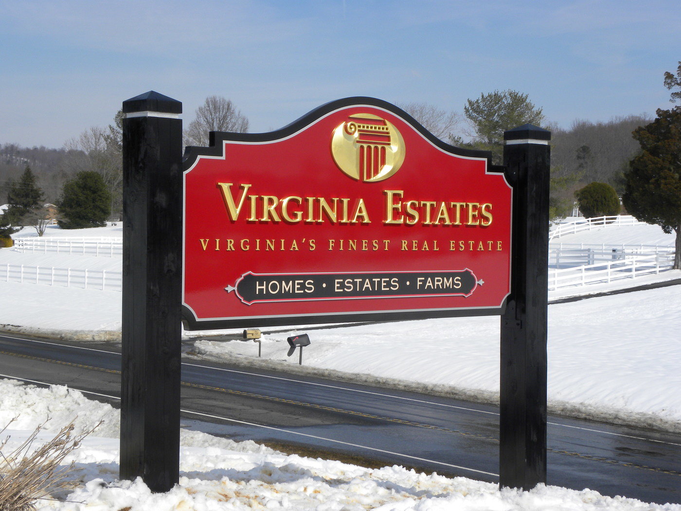 Virginia Estates Sign Design by Gary Godby at Coroflot.com
