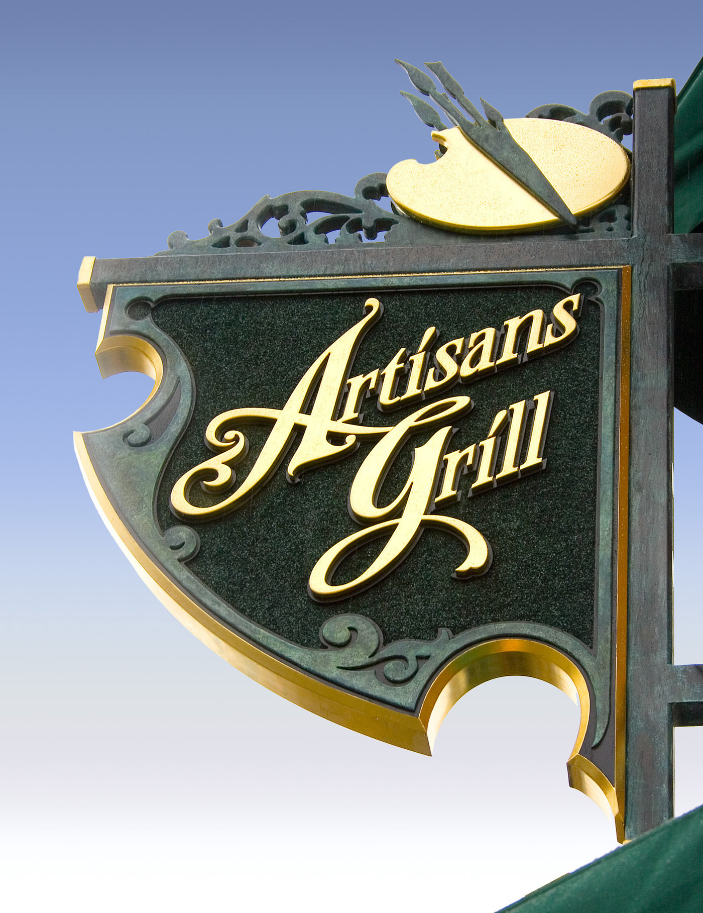 Artisans Grill Blade Sign by Gary Godby at Coroflot.com