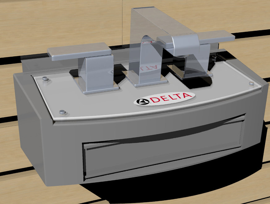 Delta Faucet Slat Wall Pod Concepts by James Moses at Coroflot.com