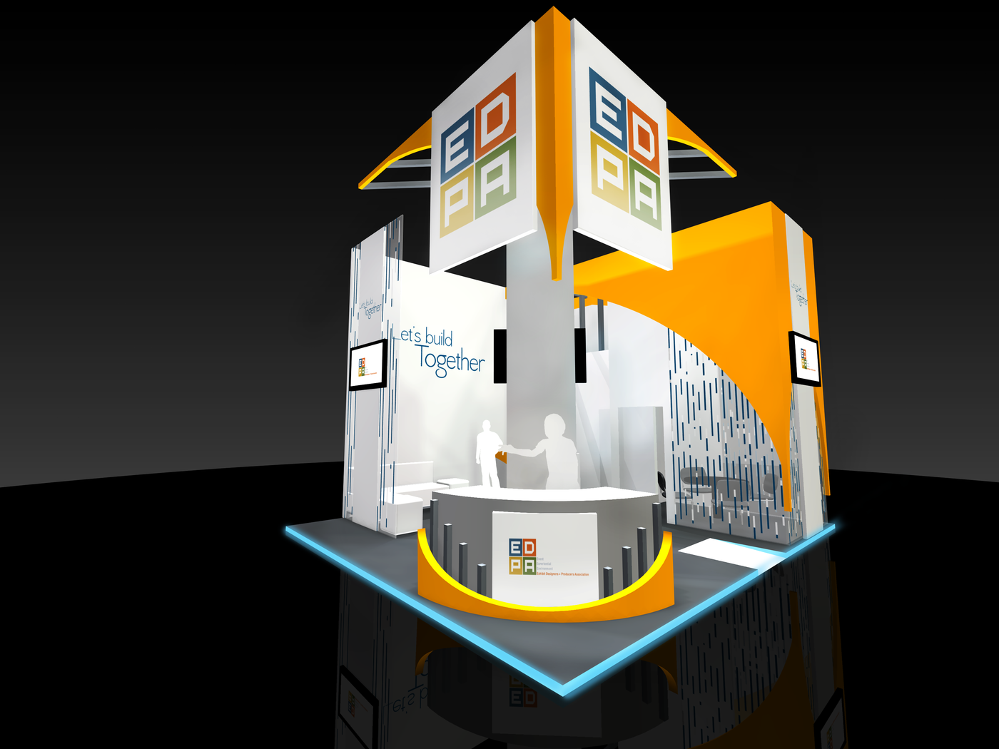 EDPA Euroshop Booth by Shelby Carroll at Coroflot.com