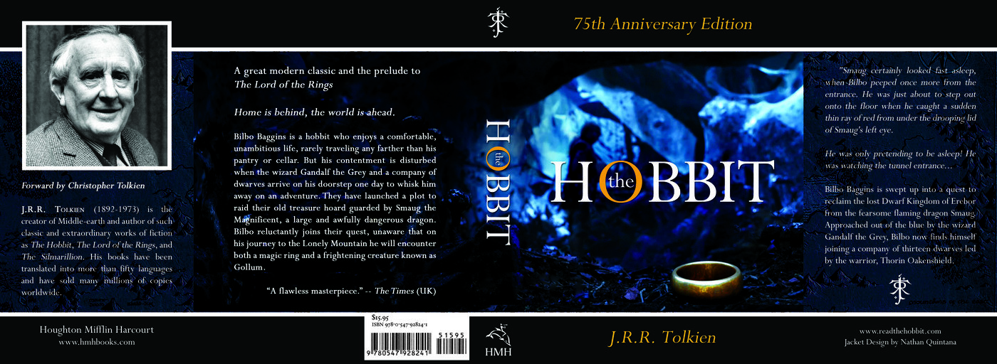 The Hobbit Book Cover Design by Nathan Quintana at Coroflot.com