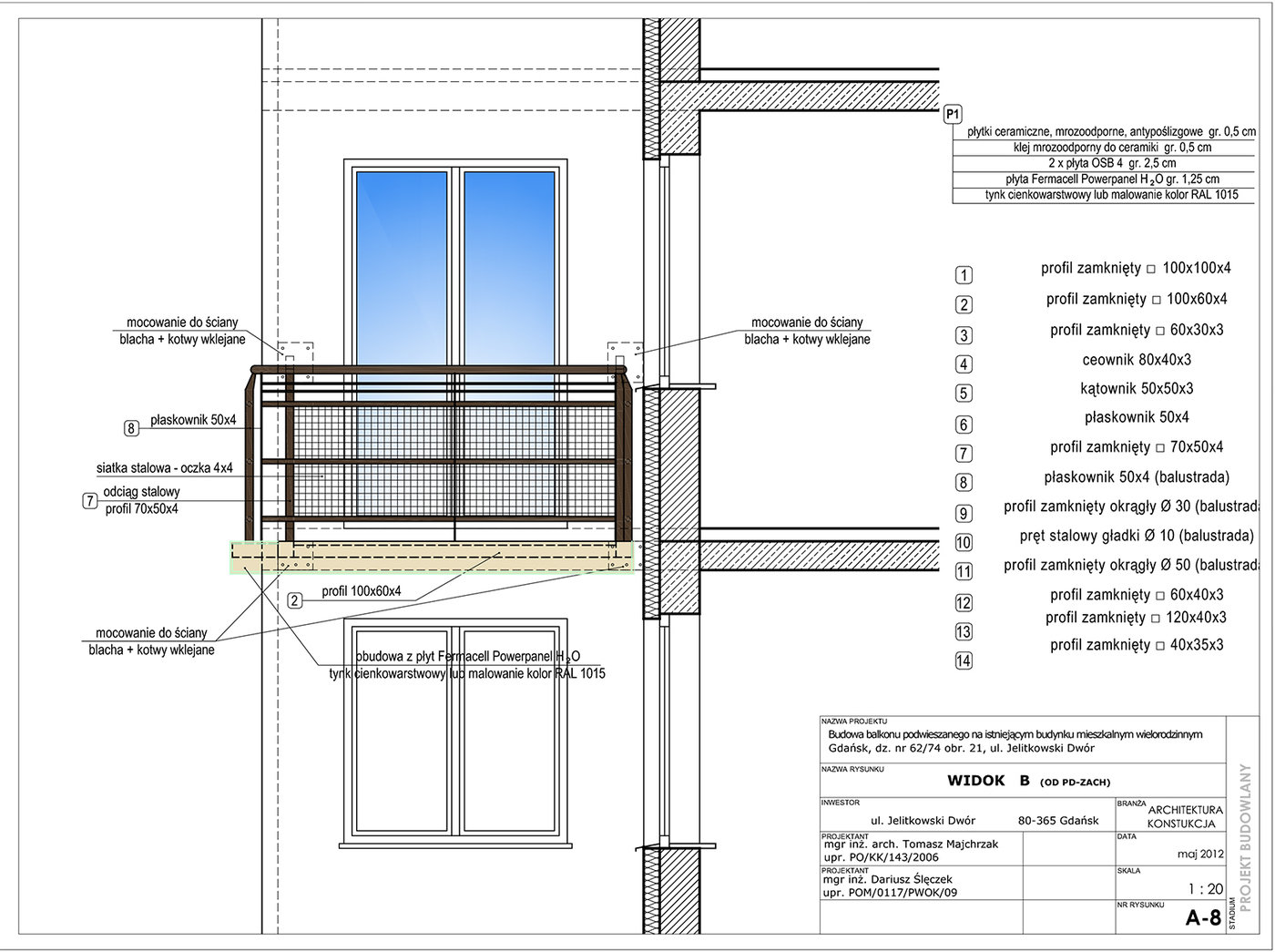 Balkon / Balcony by TOMEK MAJCHRZAK at Coroflot.com