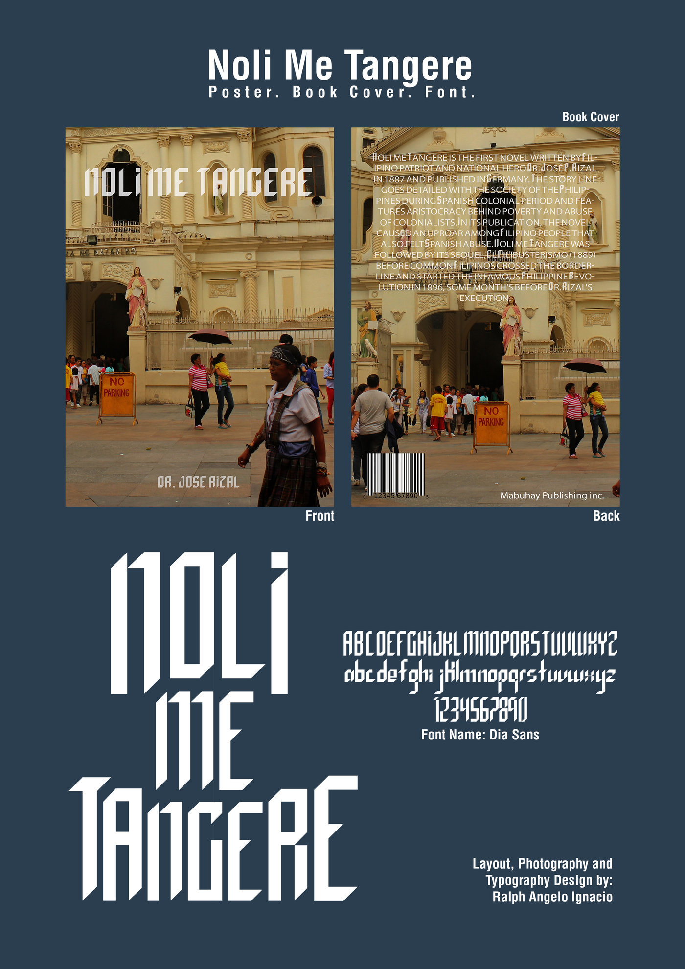 Noli Me Tangere Book Cover and Poster by Ralph Angelo Ignacio at ...