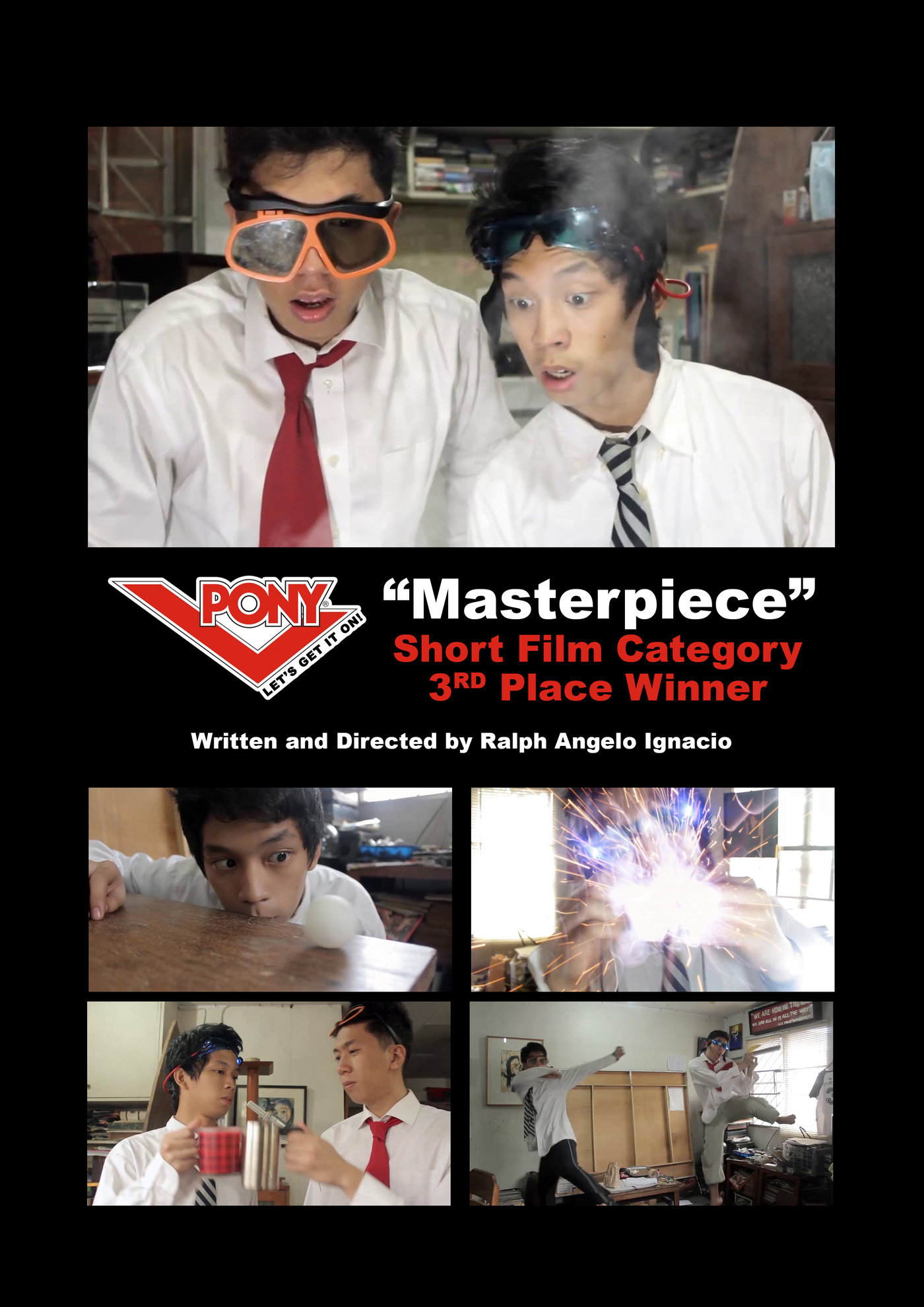 Masterpiece - 3rd Place Winner Short Film Category by Ralph Angelo ...