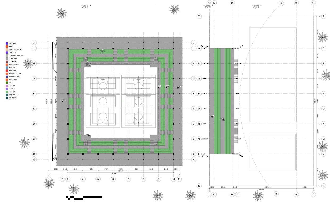 GOR ITERA (ITERA SPORT BUILDING) Lampung, Indonesia by hizam fahmi at ...