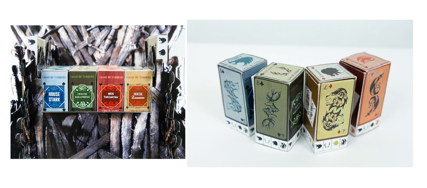 Game of Thrones Classic Games Packaging Design by Ryan Halsne at ...