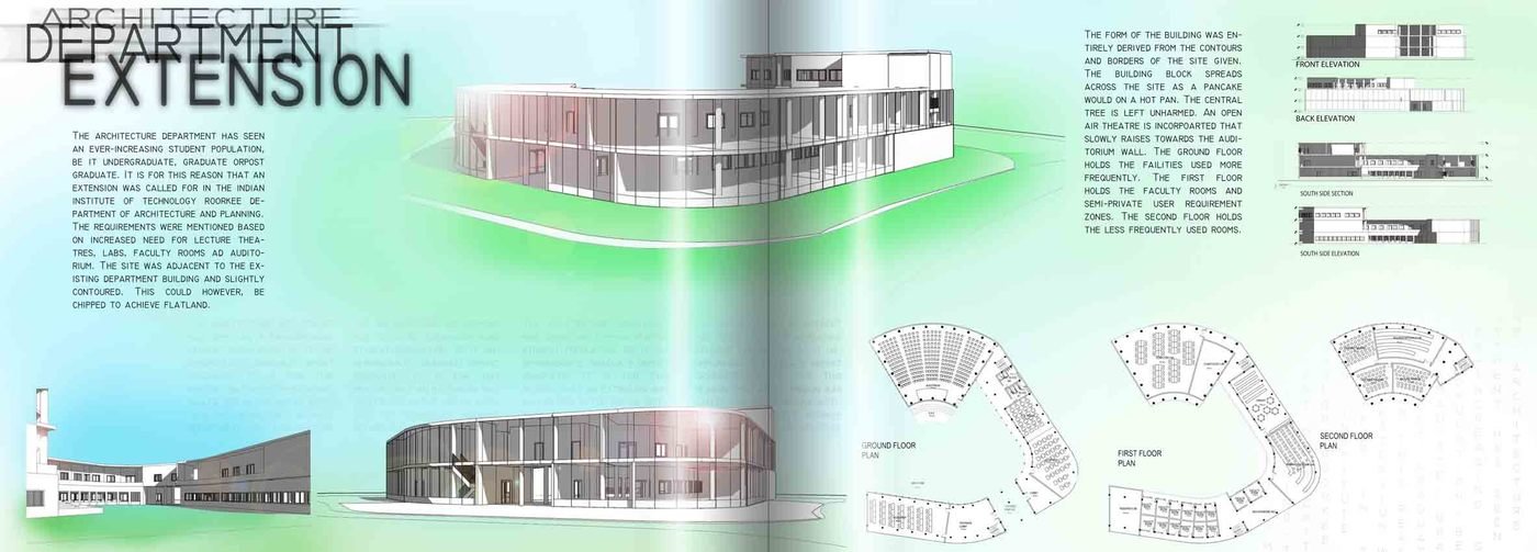 Architecture Department Extension IIT-Roorkee by Sneha Nagarajan at ...