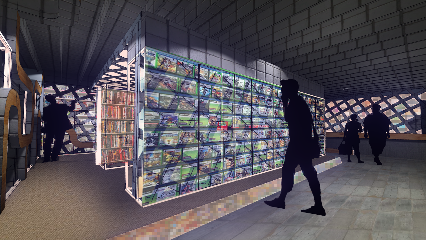 Video Game Shop by Jan Paul Tomilloso at Coroflot.com